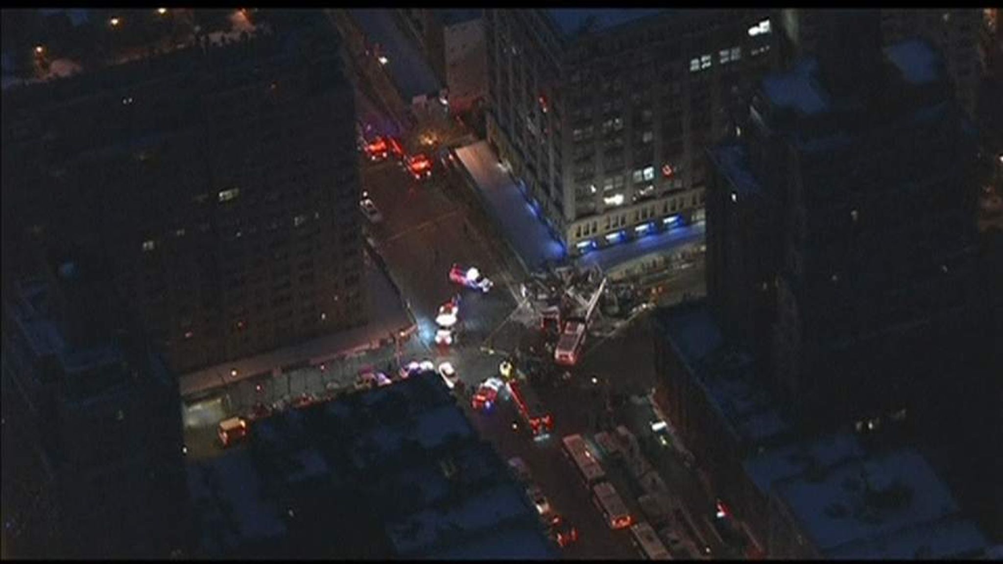 New York City Bus Crash Leaves One Person Dead | US News | Sky News