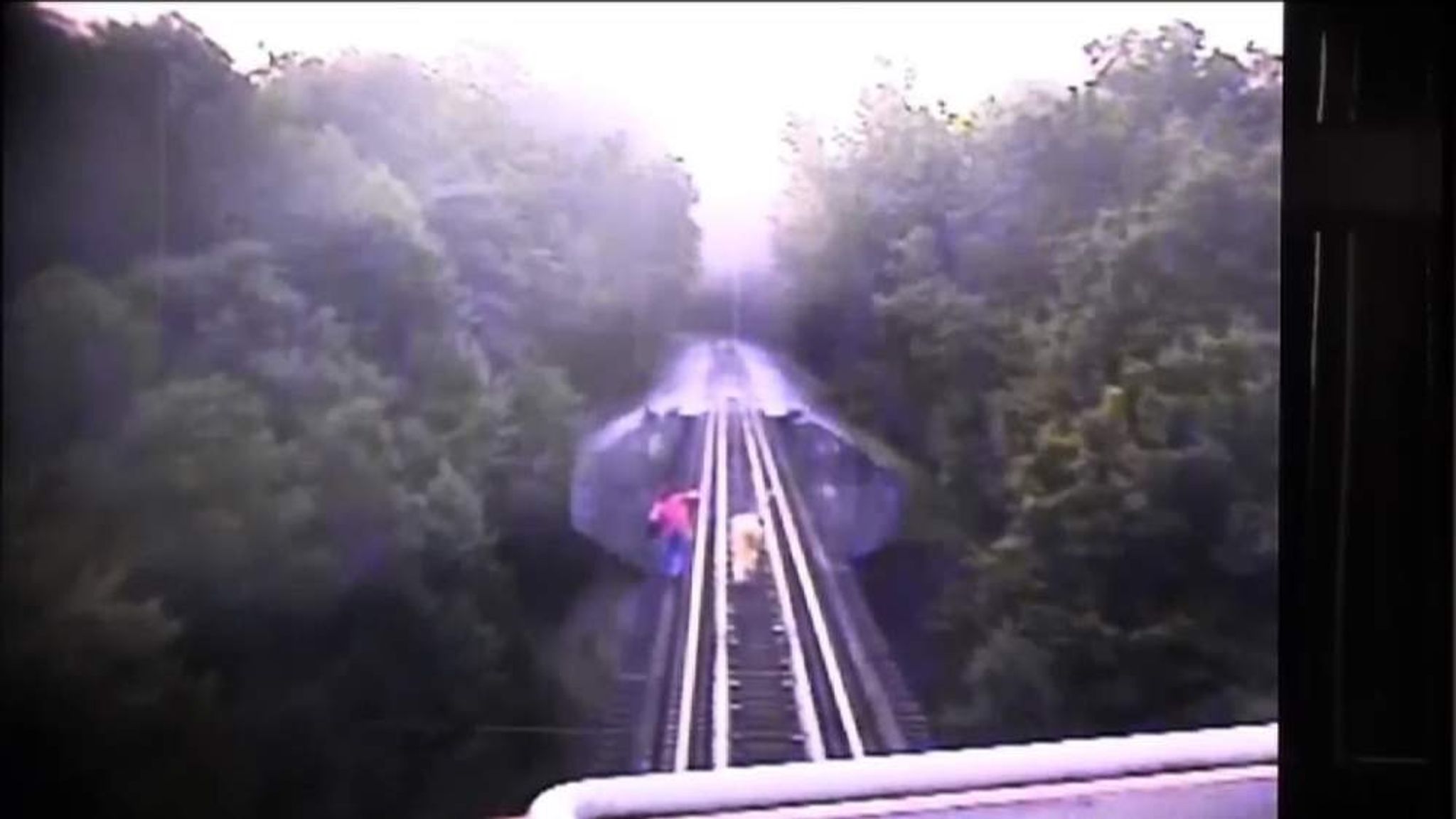 Women Run Over By Train On Rail Bridge | US News | Sky News