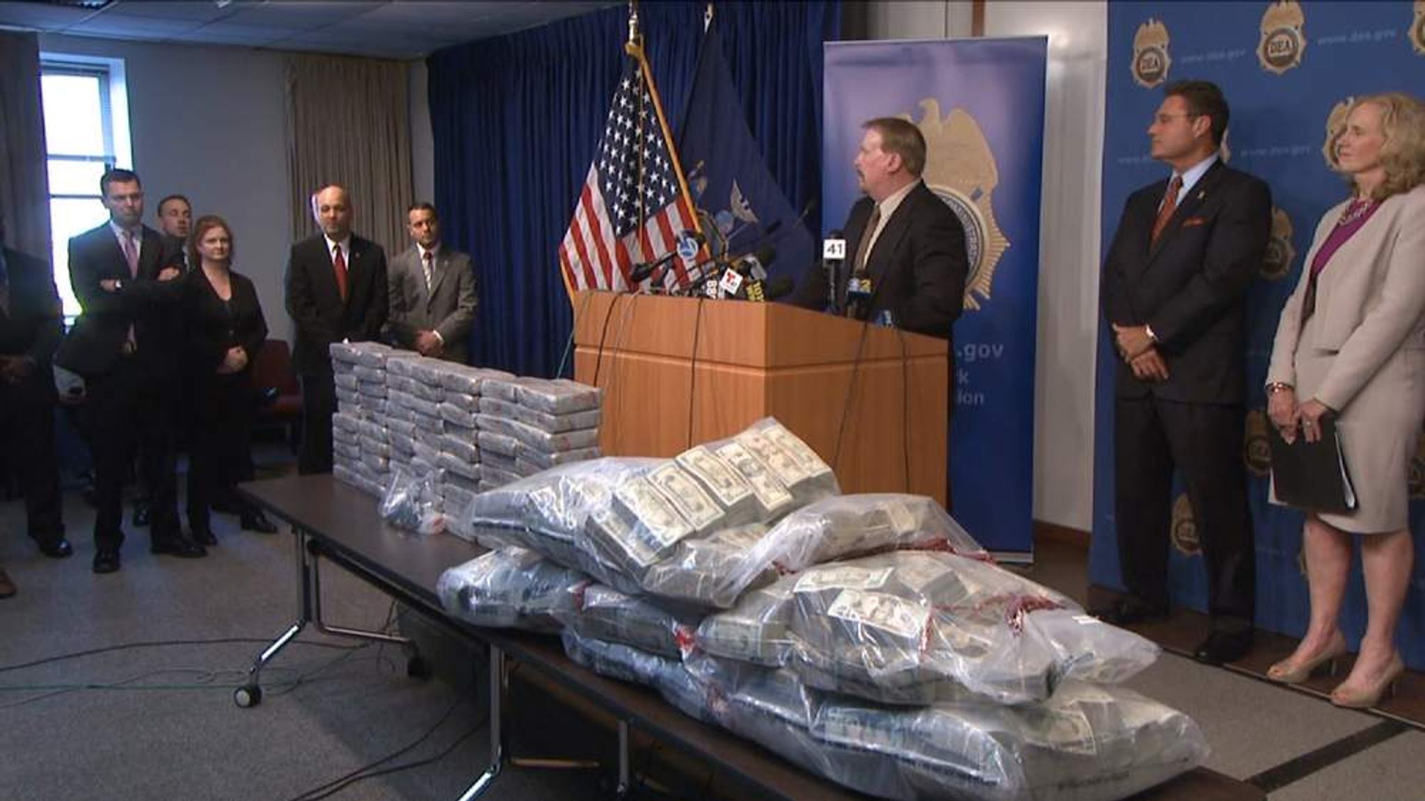Heroin Bust 'Enough For Everyone In New York' | US News | Sky News