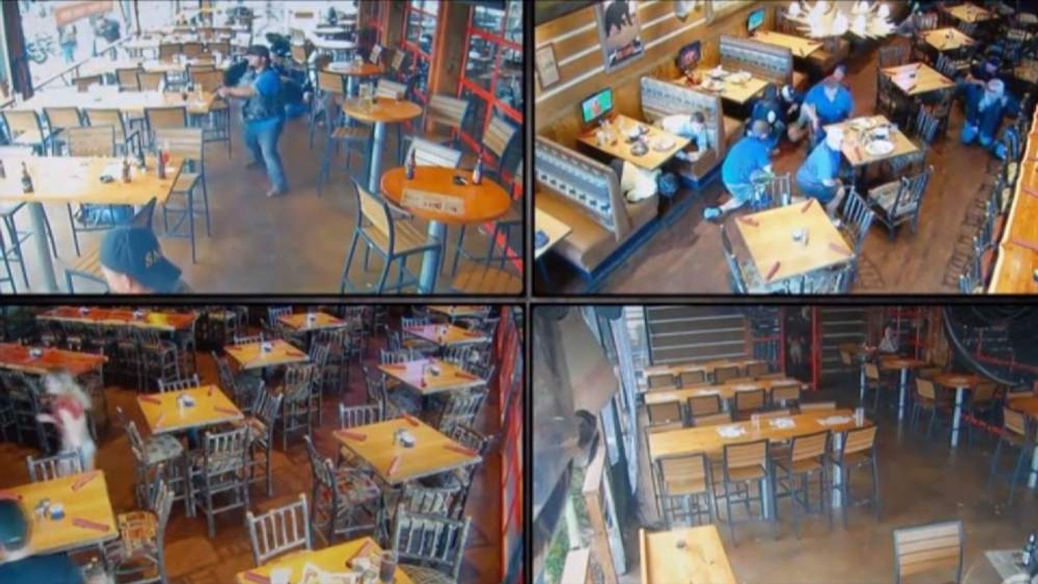 Deadly Biker Gang Shootout Video Is Leaked | US News | Sky News