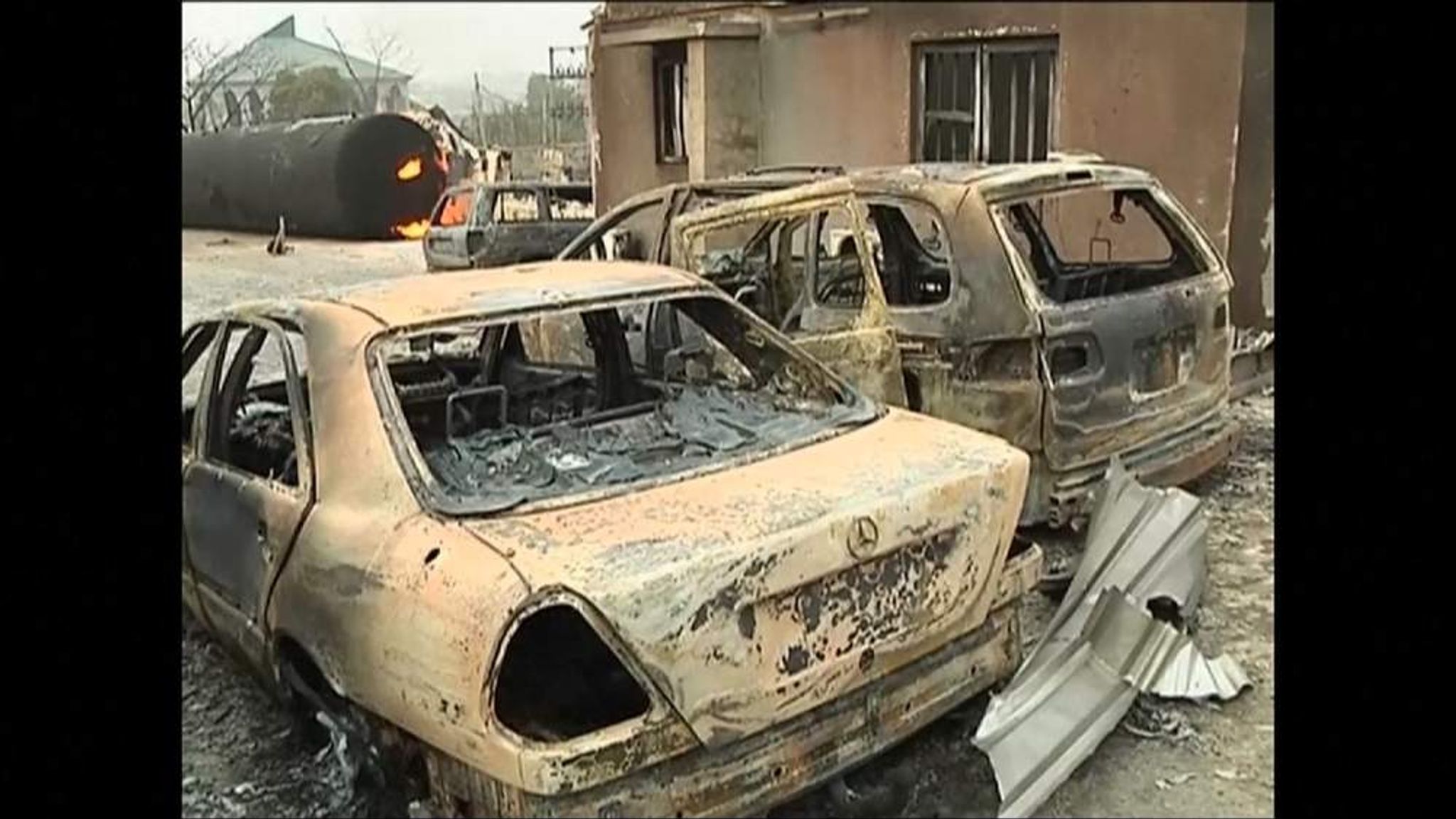 More Than 100 Killed In Nigeria Gas Explosion | World News | Sky News
