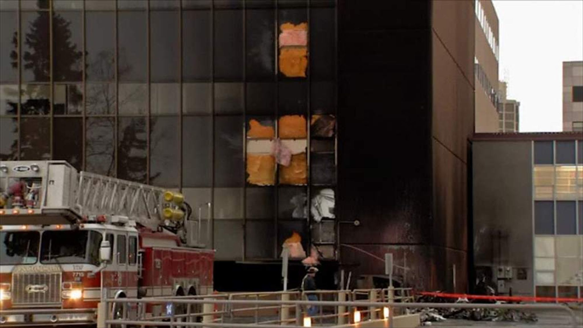 Plane Crash Into Building 'Was Pilot Suicide' | US News | Sky News