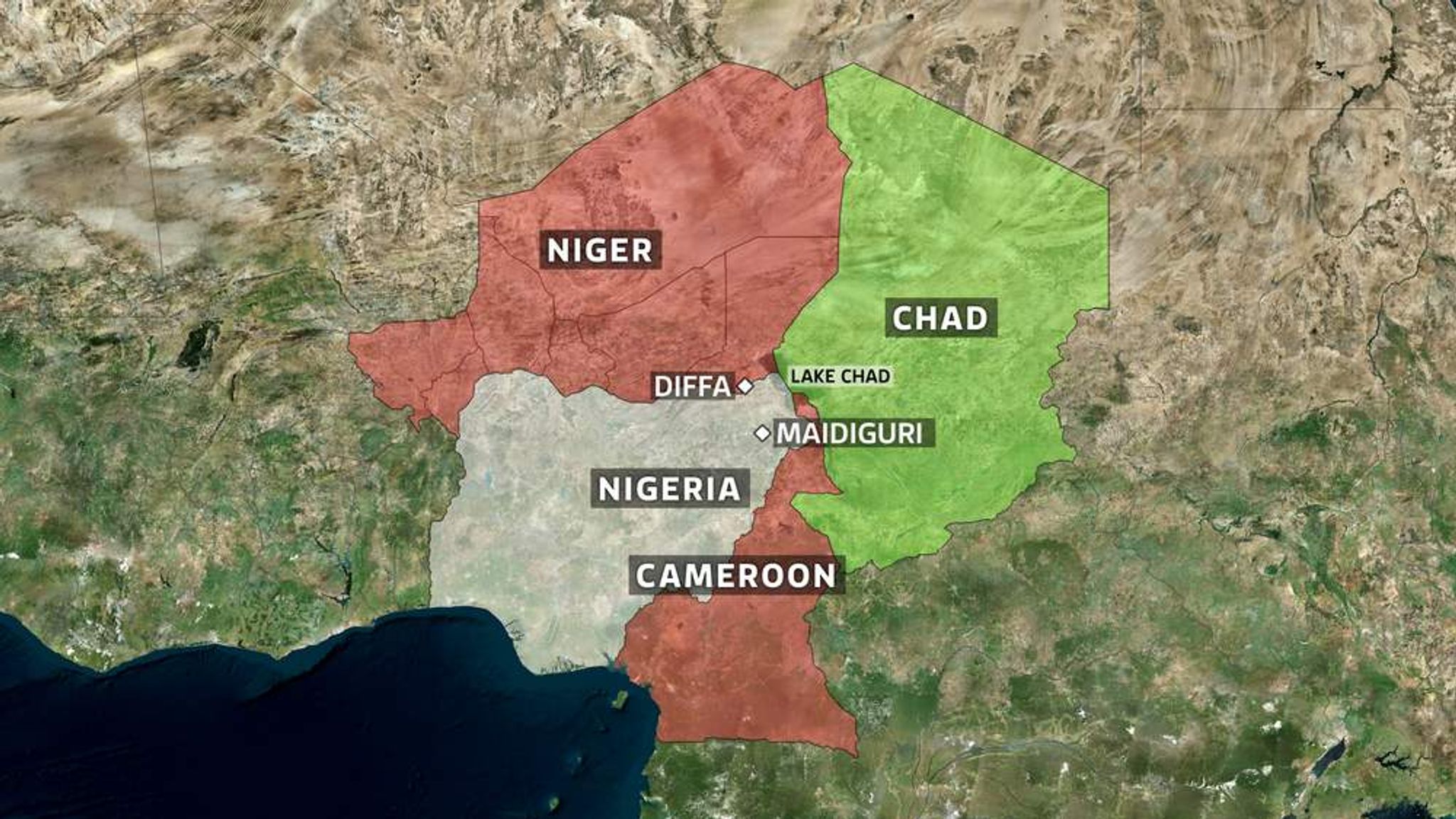 Chad Targeted In Deadly Boko Haram Attacks | World News | Sky News