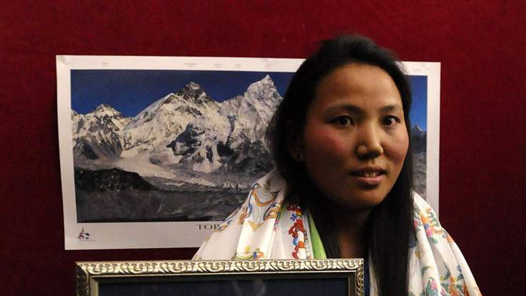 Woman Climbs Everest Twice In A Week | World News | Sky News