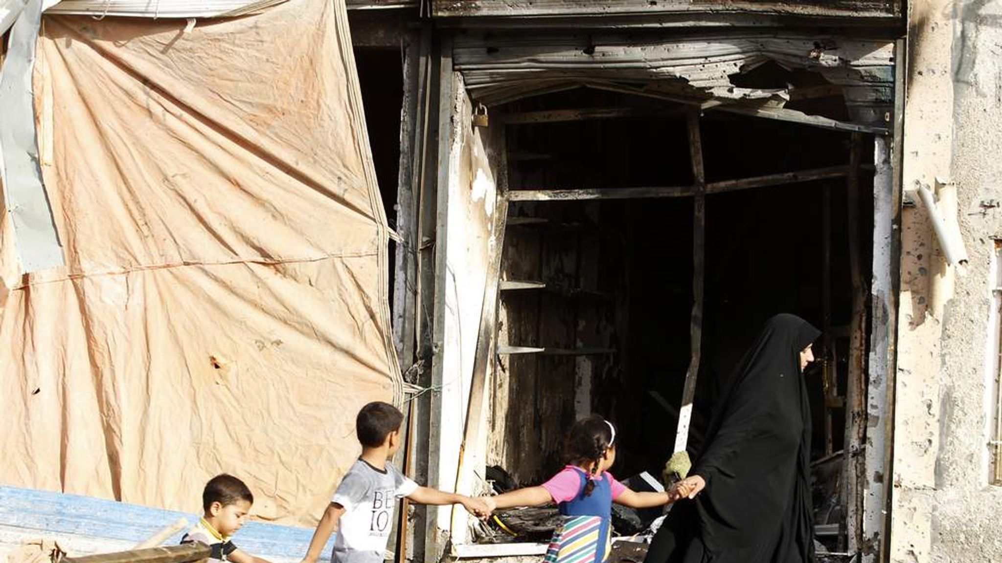 Iraq: Car Bombings In Baghdad Kill Dozens | World News | Sky News