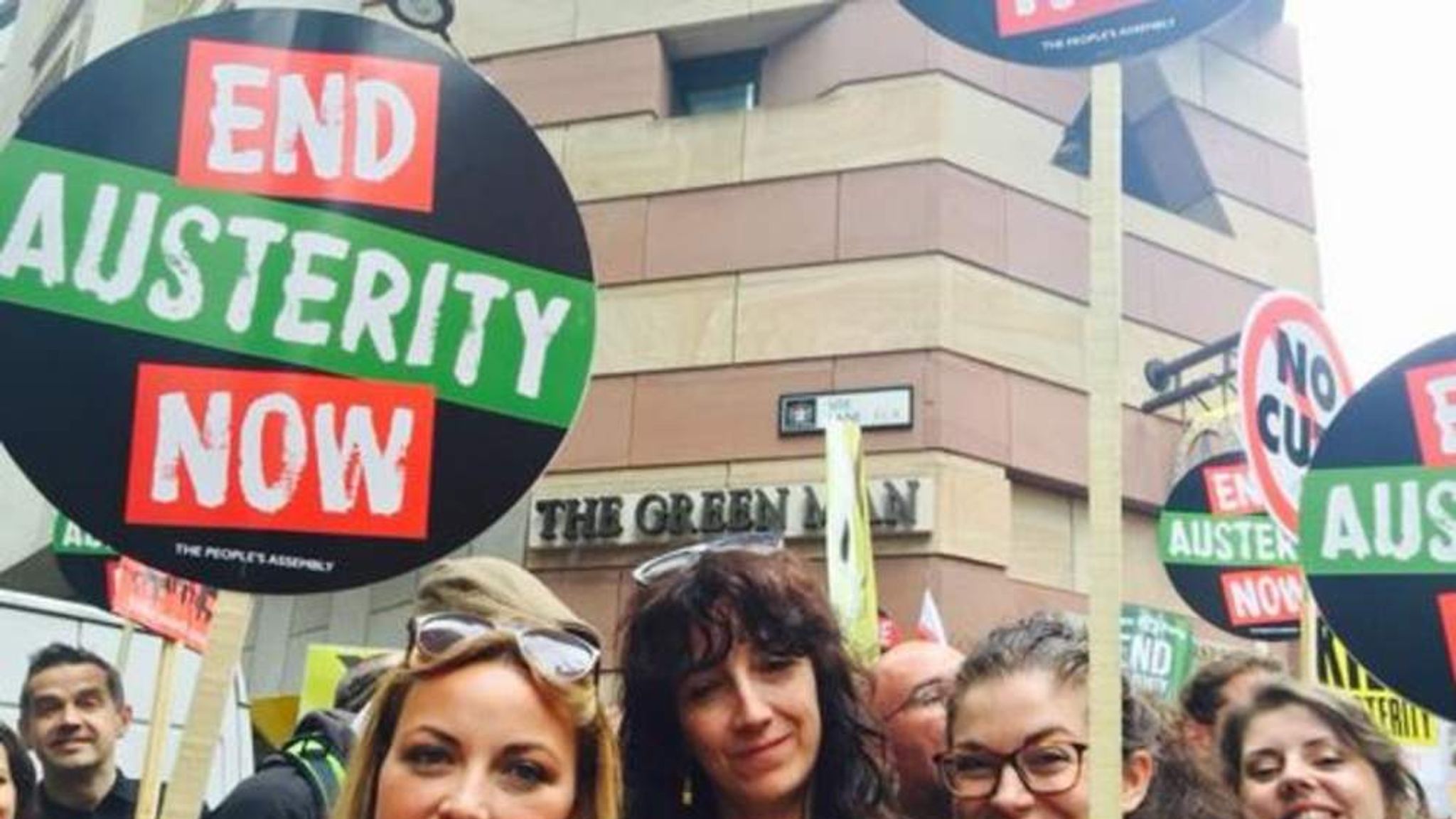 Images: London Anti-Austerity Protests | UK News | Sky News