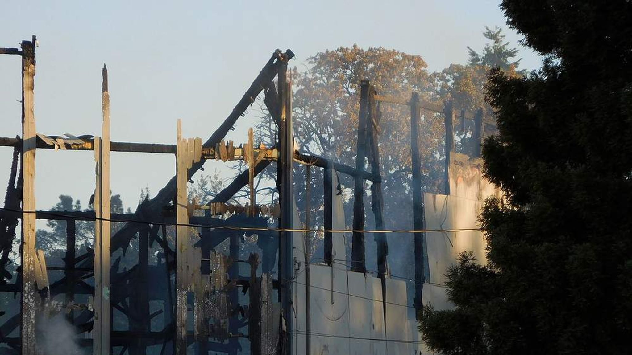 Children Charged Over Oregon Stadium Fire | World News | Sky News