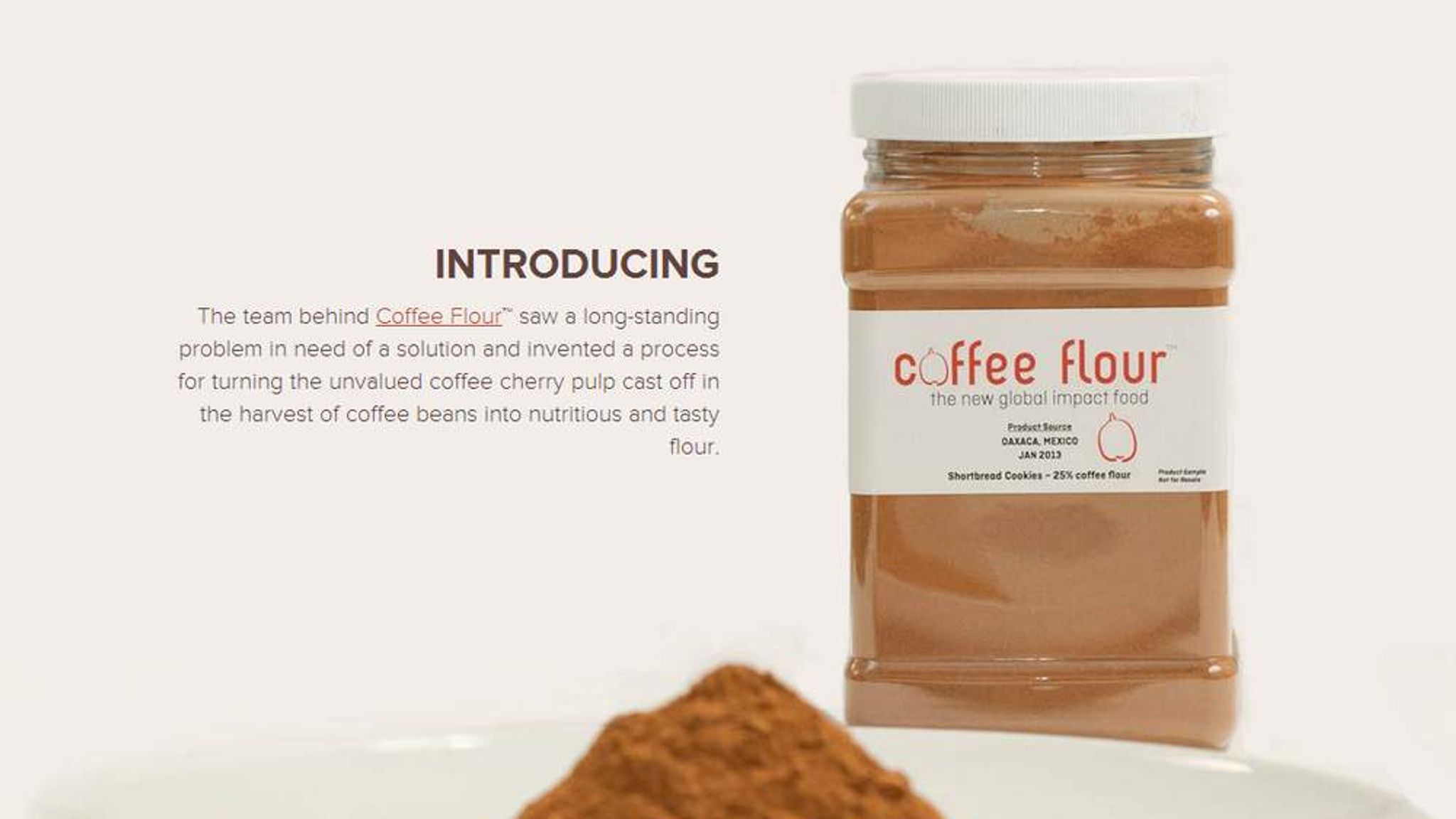 The Flour Made From Coffee With A Caffeine Kick | Science, Climate ...