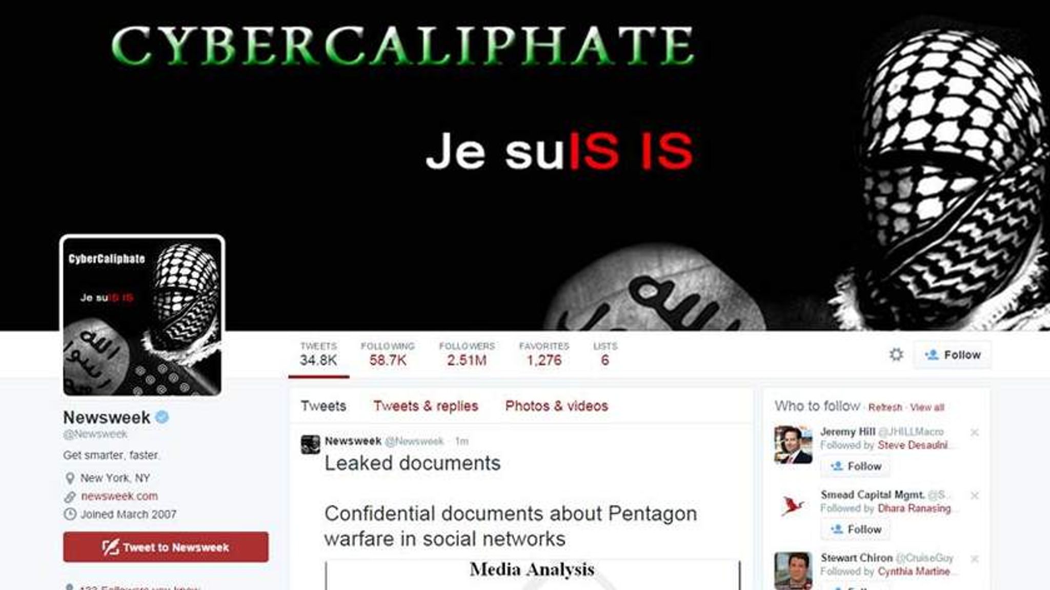 Islamic State Hackers Threaten Obama Family | US News | Sky News