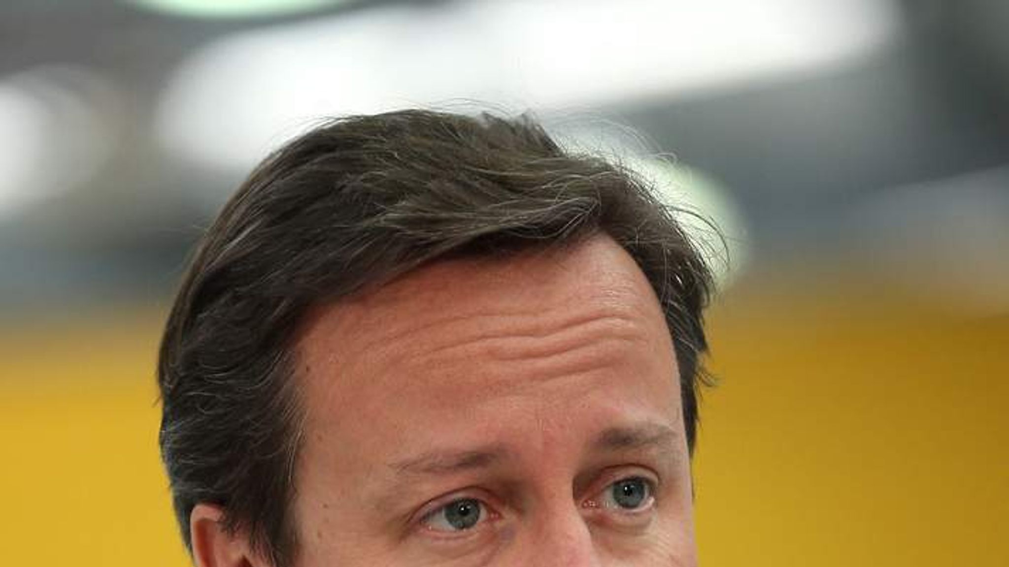 David Cameron Acts Tough In Bronte Country | Politics News | Sky News