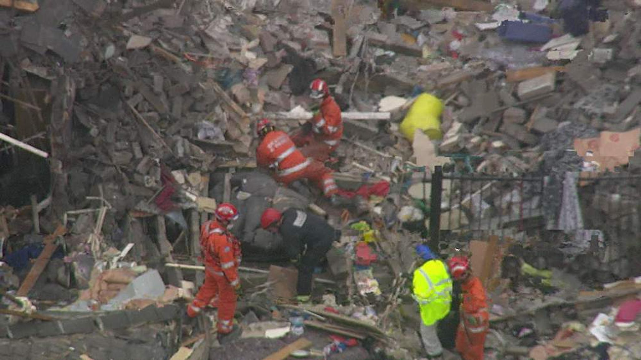 Live: 'Gas' Explosion In Oldham | UK News | Sky News