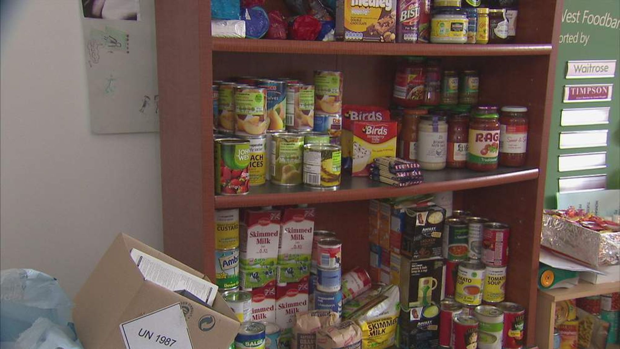 PM Meets Families Facing Poverty At Food Bank | Politics News | Sky News