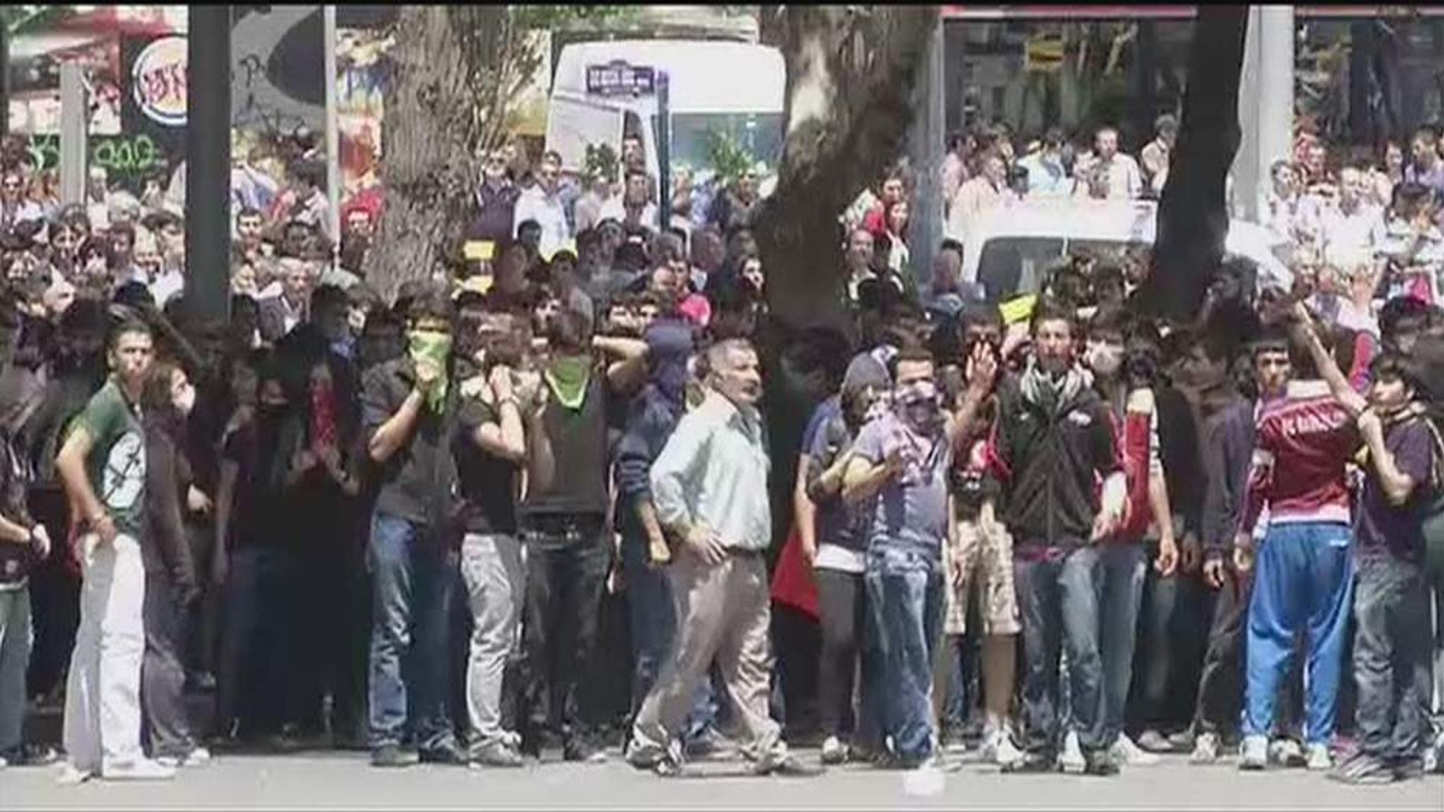 Turkey Protests: Fourth Night Of Violence | World News | Sky News