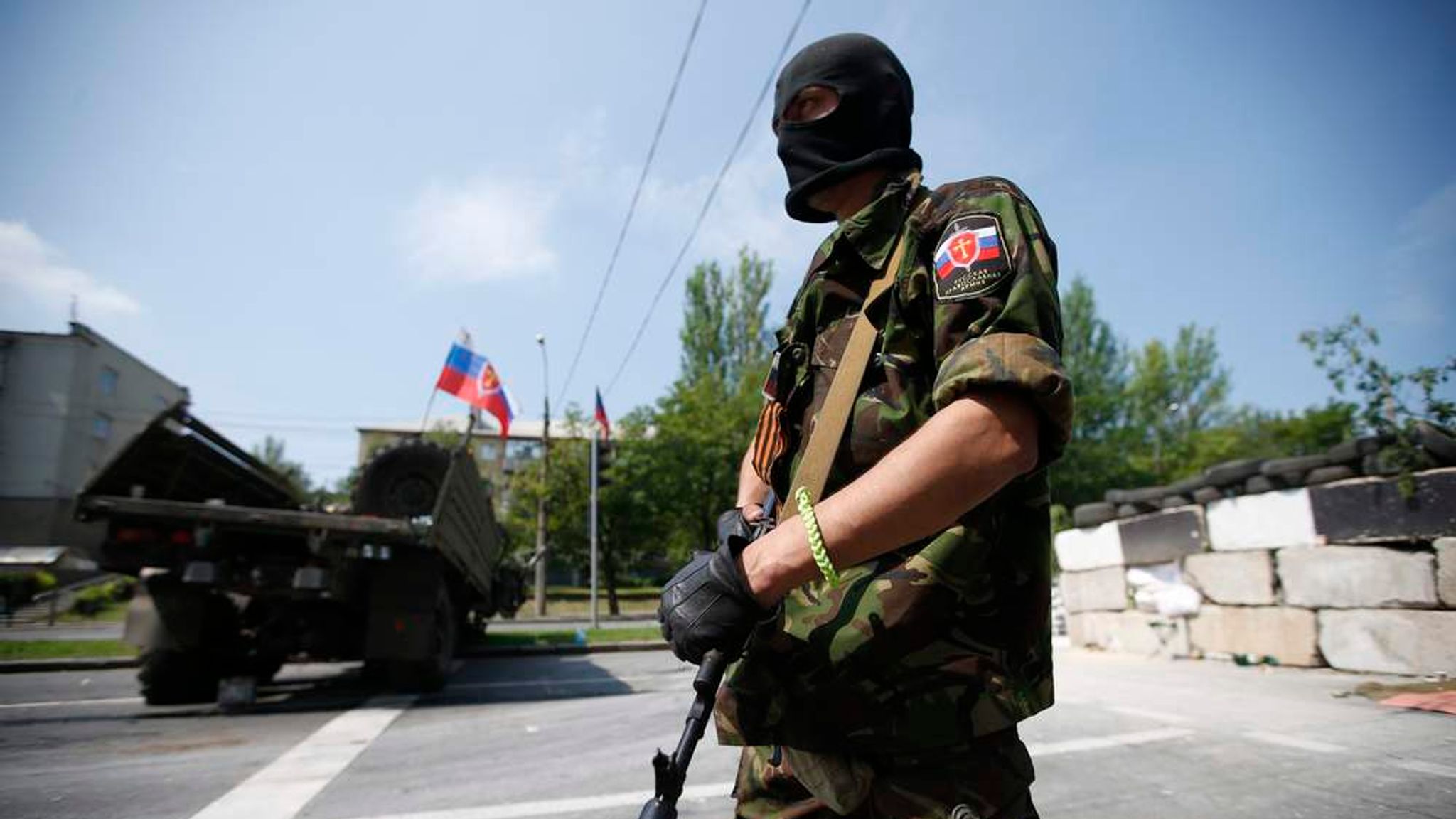 Ukraine: Insurgents Shoot Down Helicopter | World News | Sky News Ukraine: Insurgents Shoot Down Helicopter | World News | Sky News