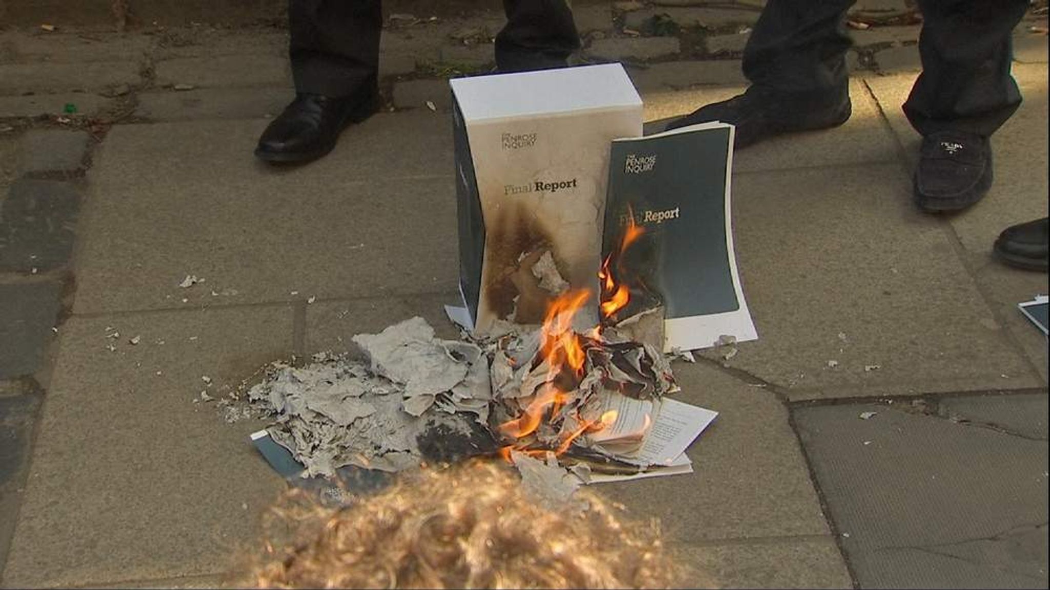 Victims Angry At Blood Inquiry 'Whitewash' | UK News | Sky News