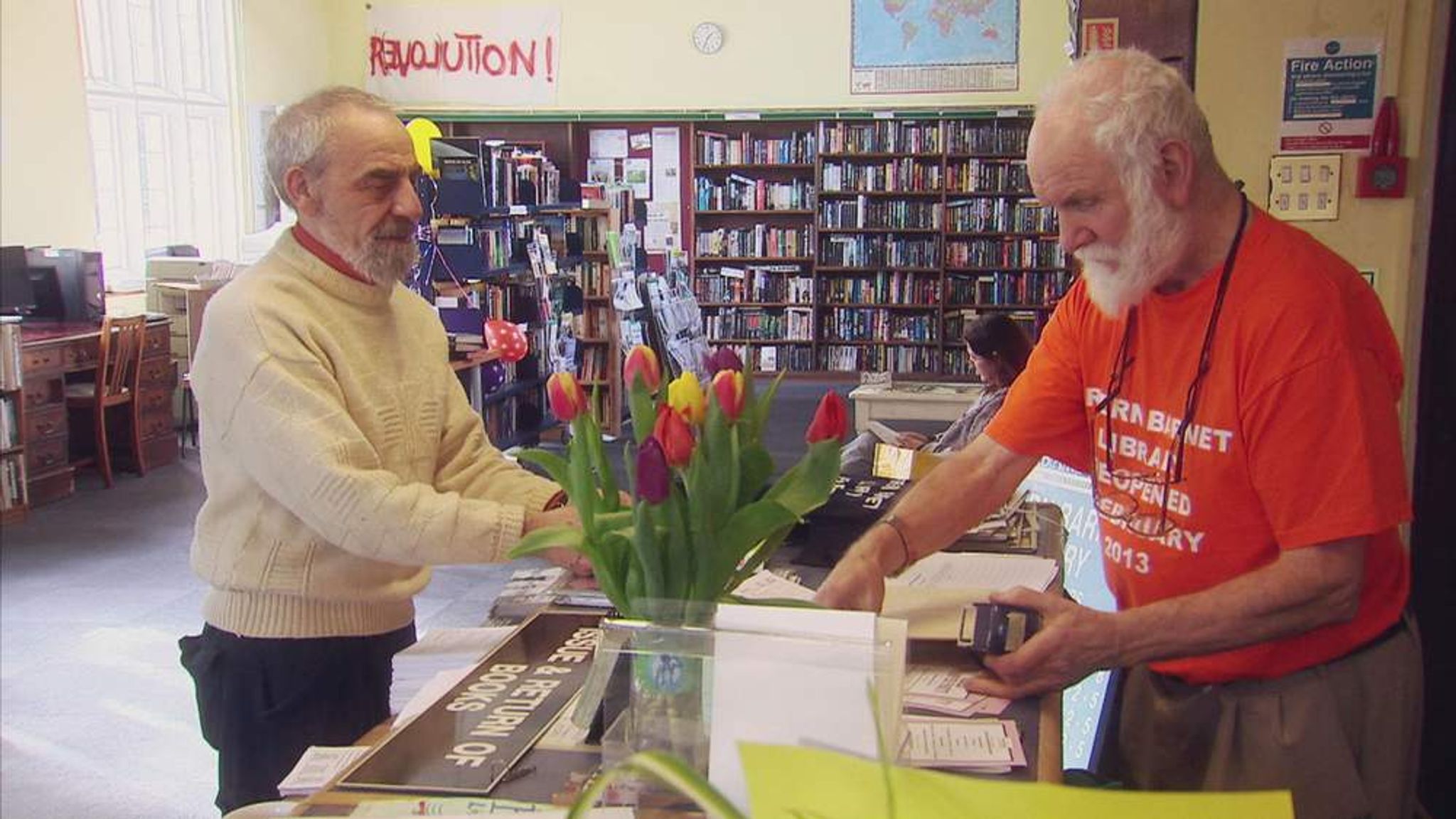 London Library Reopens Despite Funding Cuts | UK News | Sky News