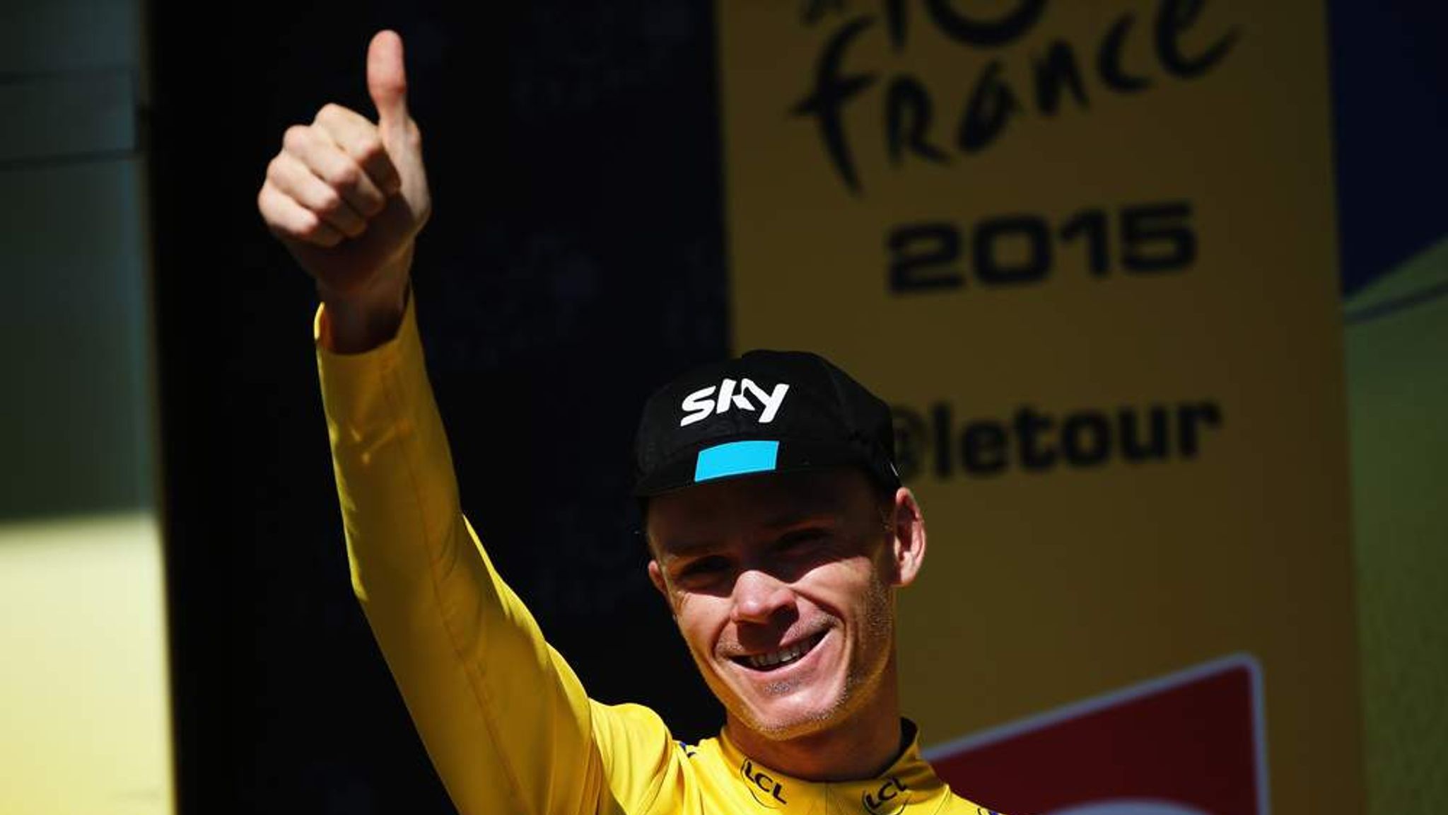 Froome Set To Win Second Tour De France Title | World News | Sky News