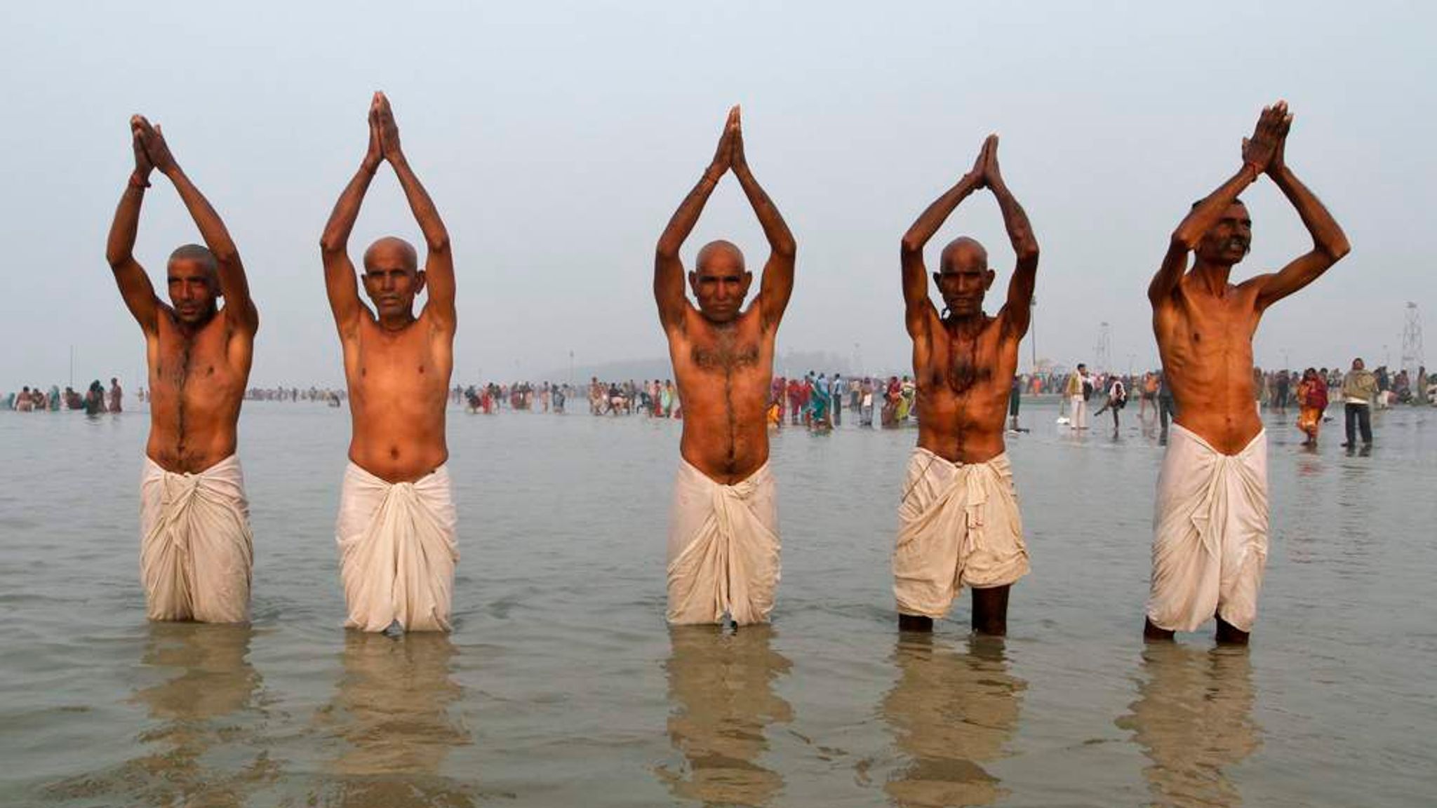 Ganges Festival: Millions To Take Part | World News | Sky News