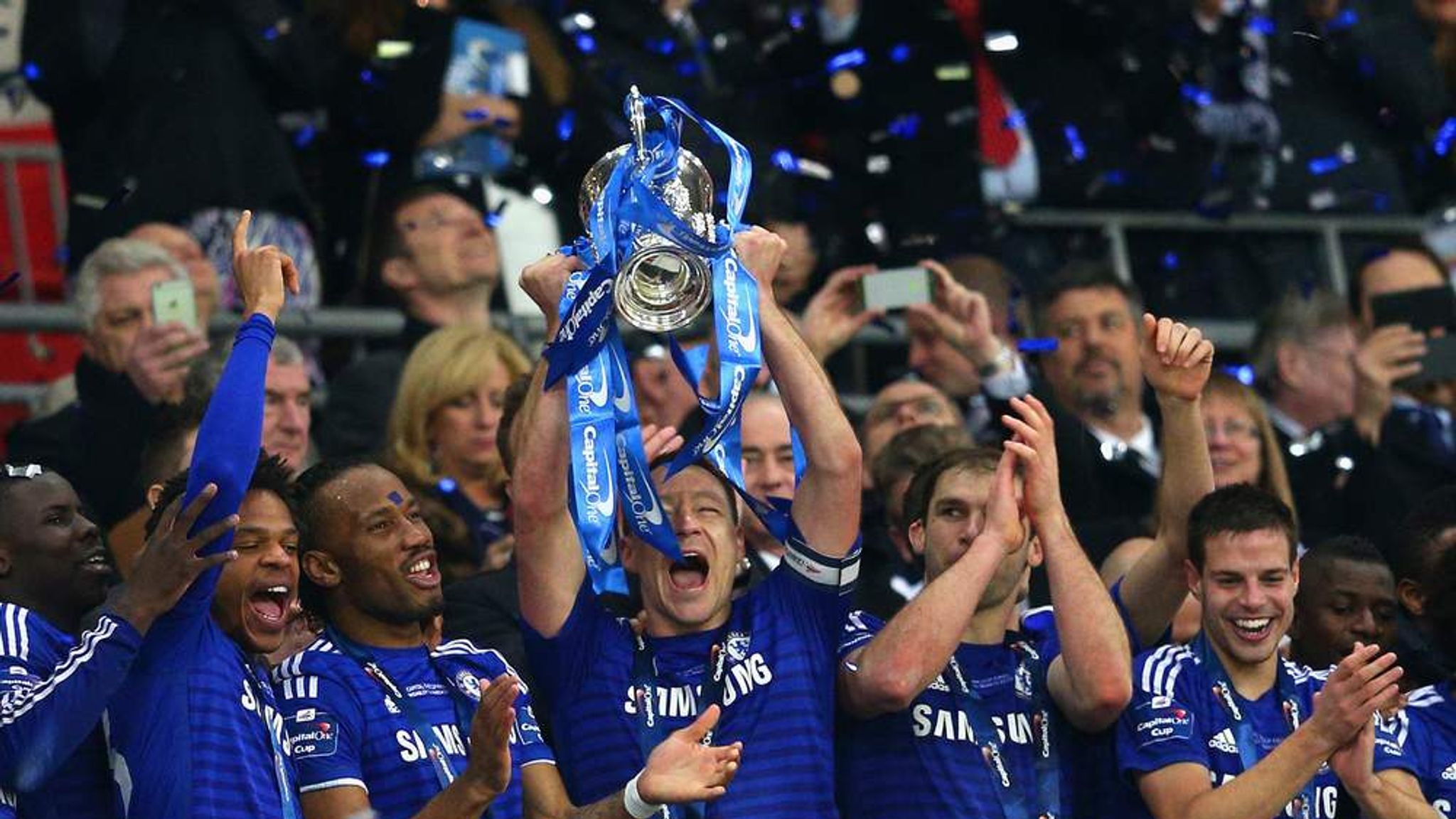 Chelsea Claim First Major Trophy Of Season | UK News | Sky News