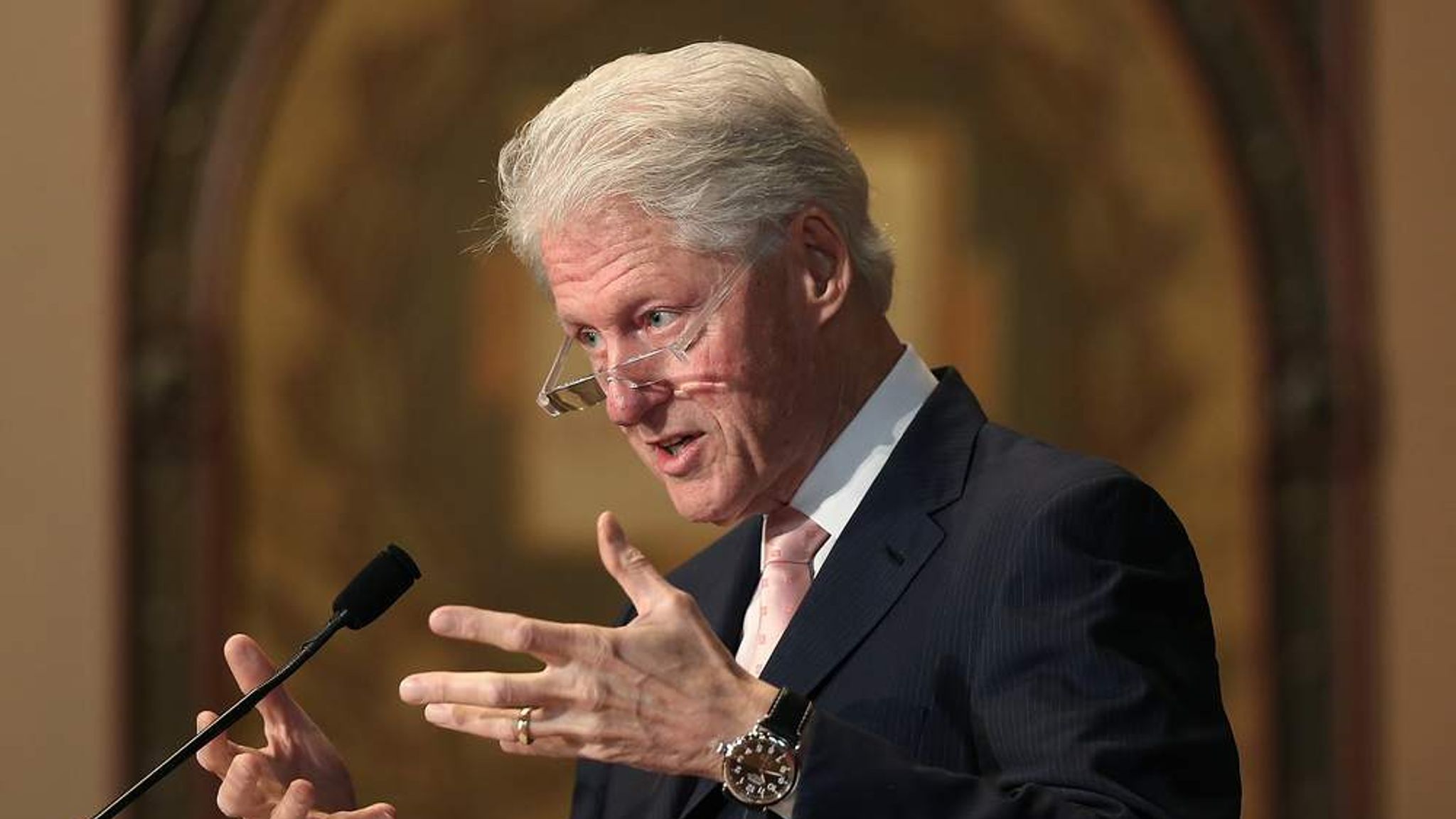 Bill Clinton May Quit Foundation After Election | US News | Sky News