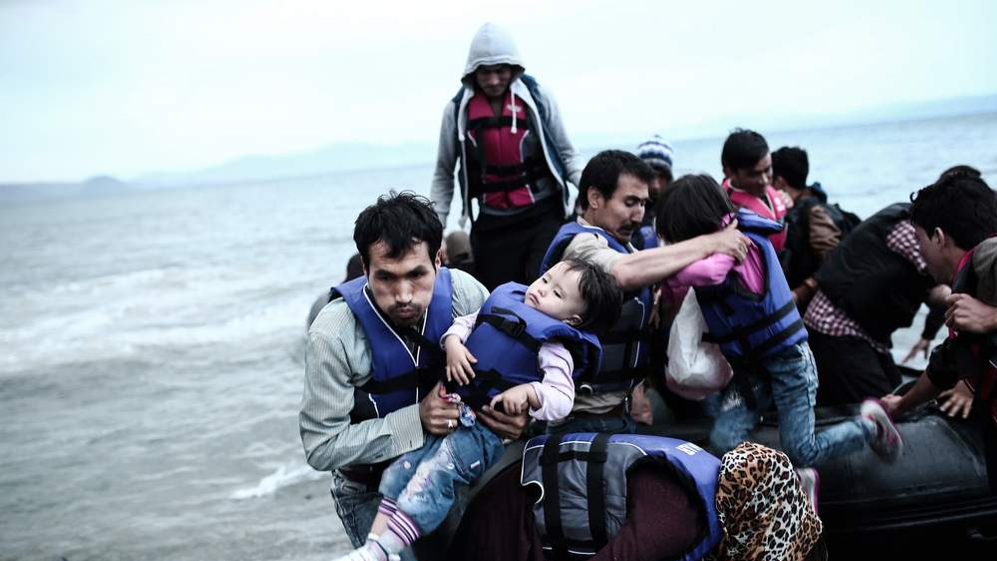 'Shameful' Conditions For Migrants In Greece | World News | Sky News