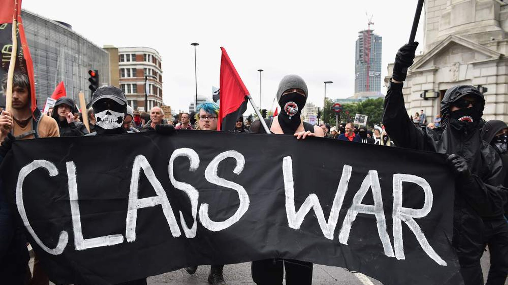 Images: London Anti-Austerity Protests | UK News | Sky News