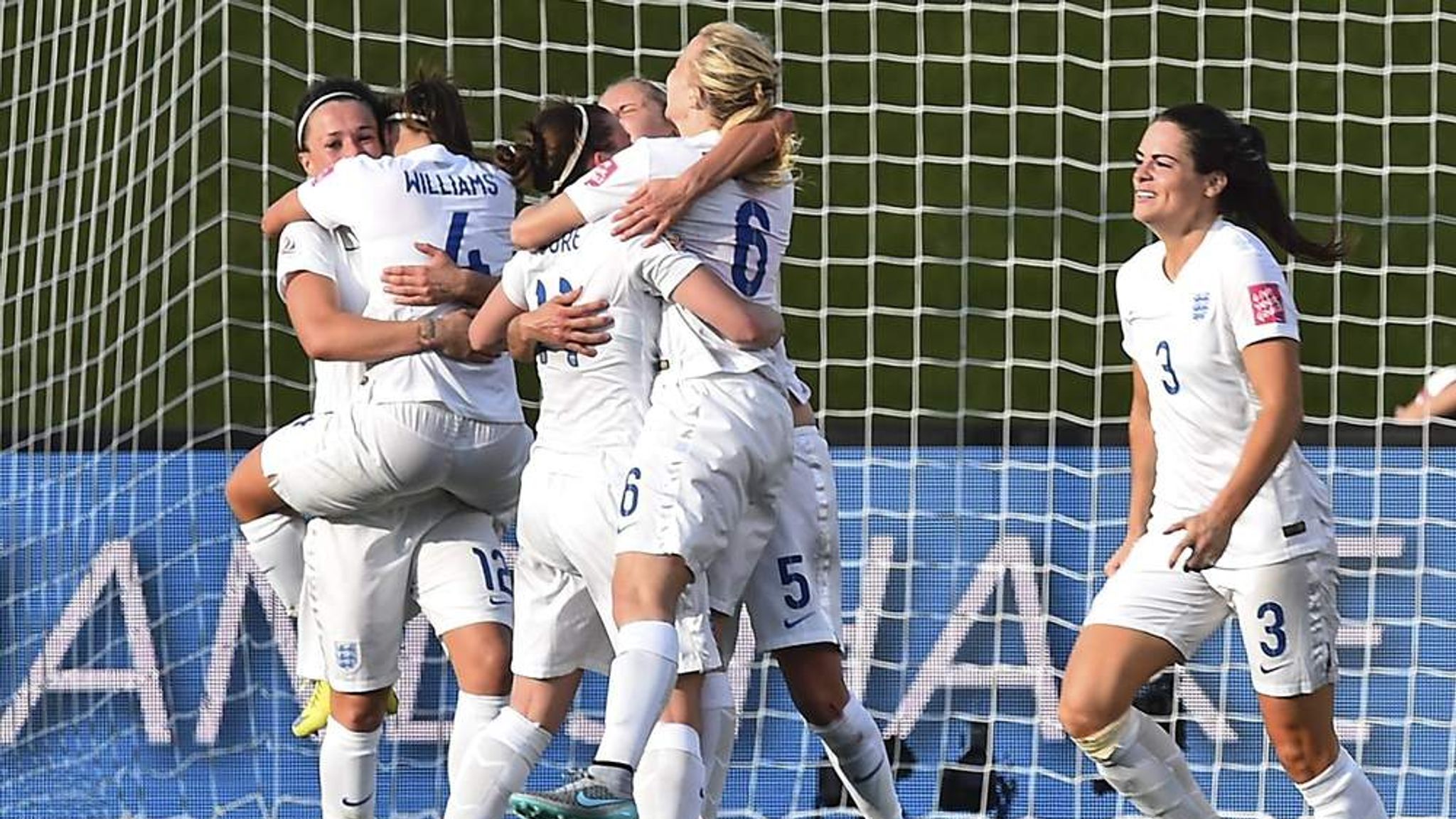 England Into Women's World Cup Quarter-Finals | UK News | Sky News