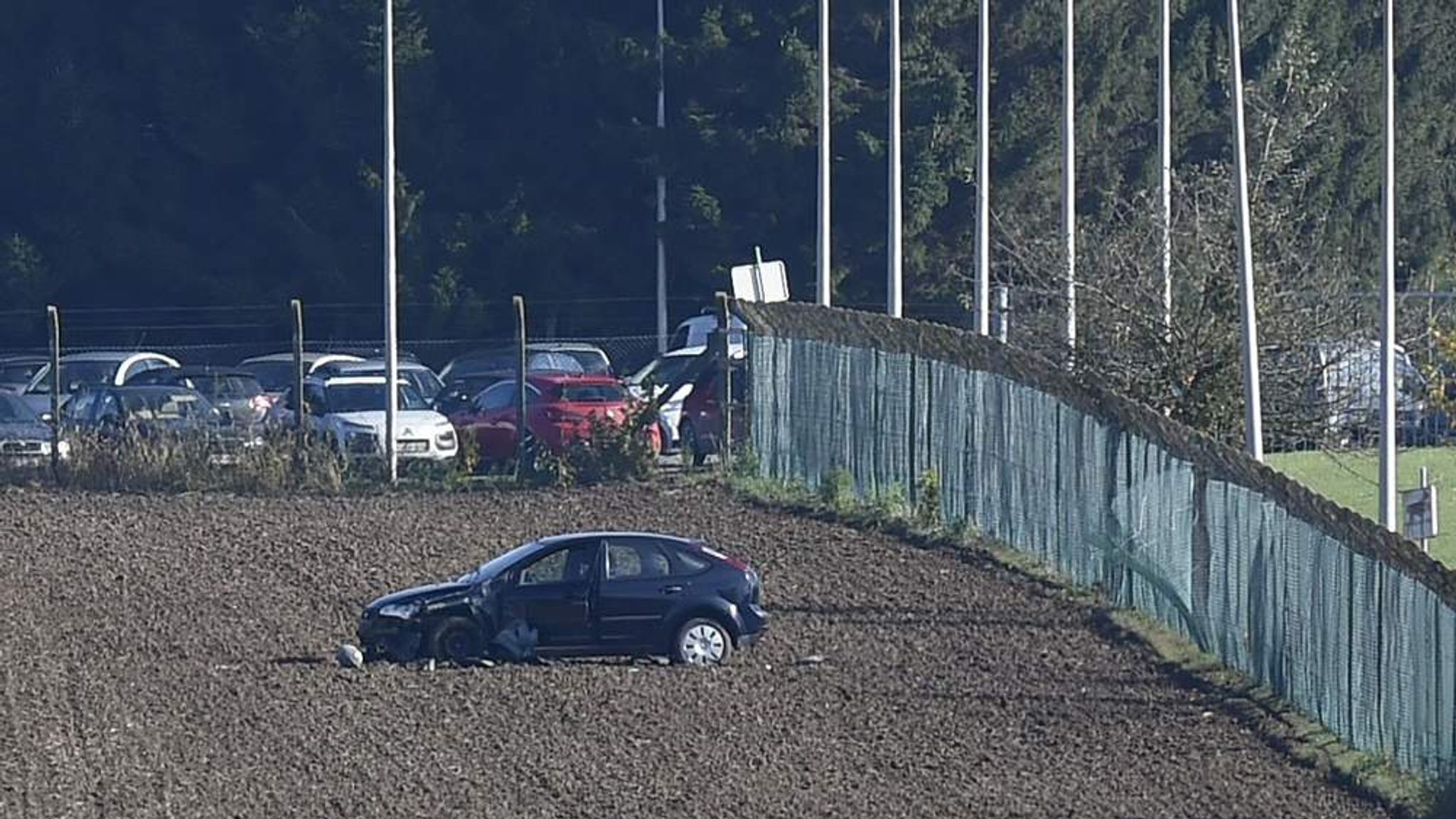 Gunman In Balaclava Attacks Belgian Barracks | World News | Sky News
