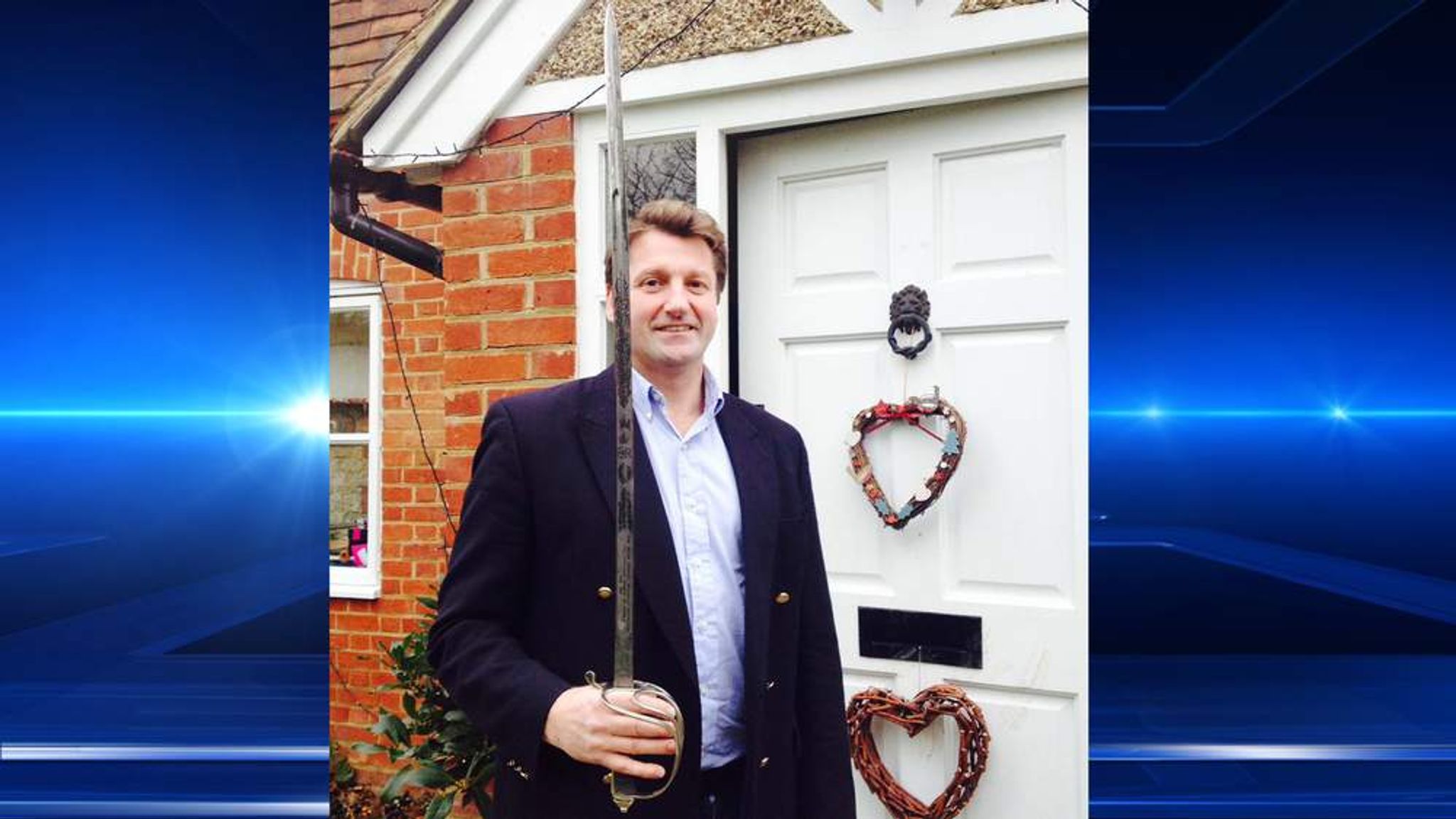 Ex-Gambling Addict Reunited With Sword He Sold | UK News | Sky News