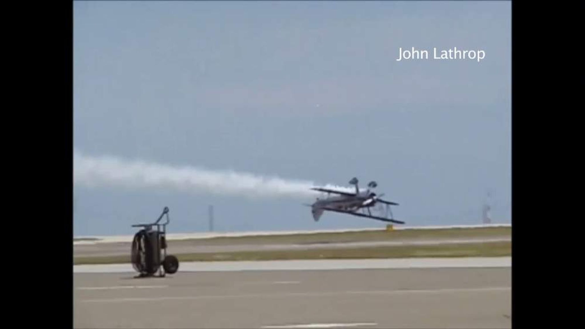 Pilot Dies As WWII Plane Stunt Ends In Flames | US News | Sky News