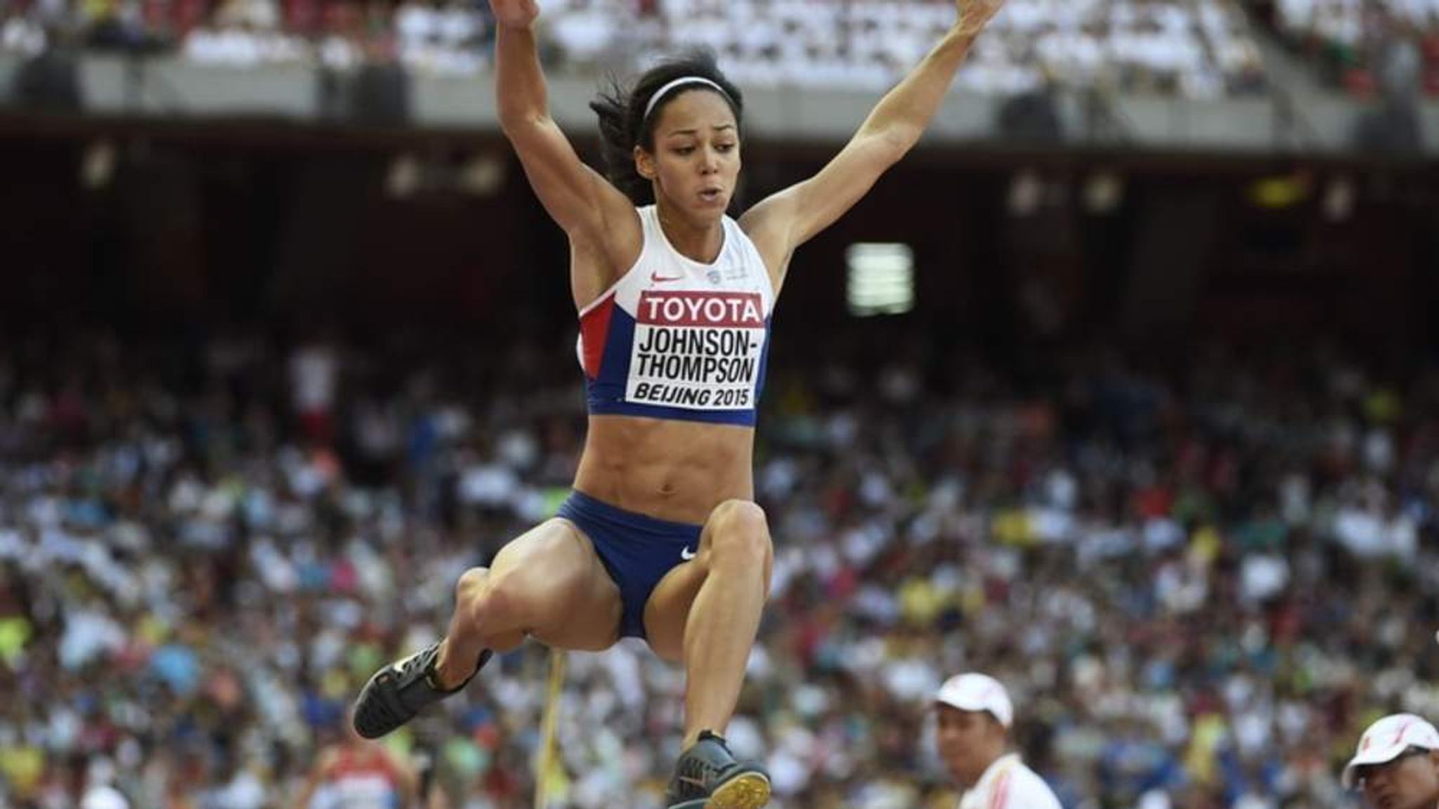 K J-T Makes The Long Jump Final In Beijing | Scoop News | Sky News