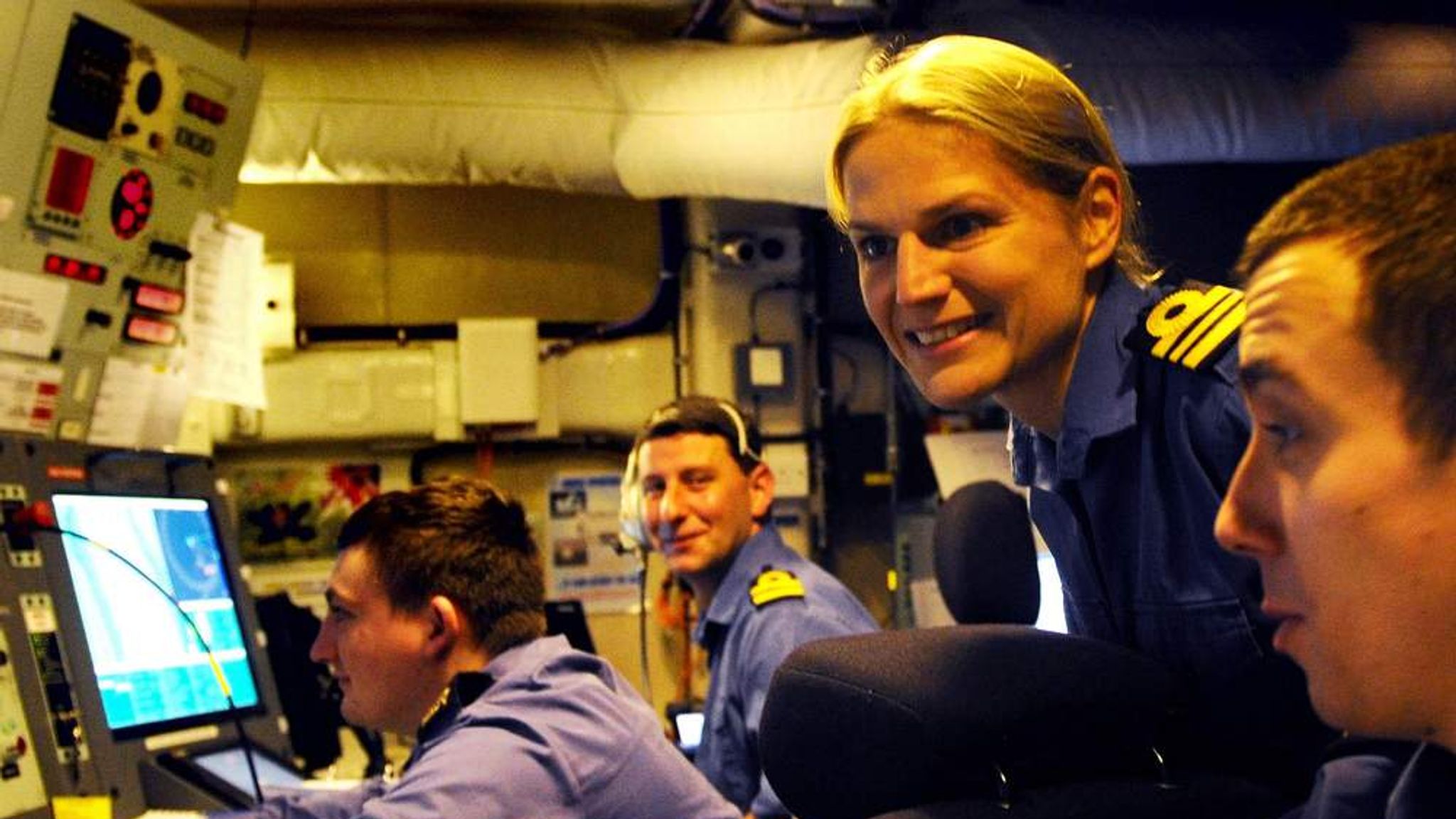 Female Navy Commander Faces Affair Claims | UK News | Sky News