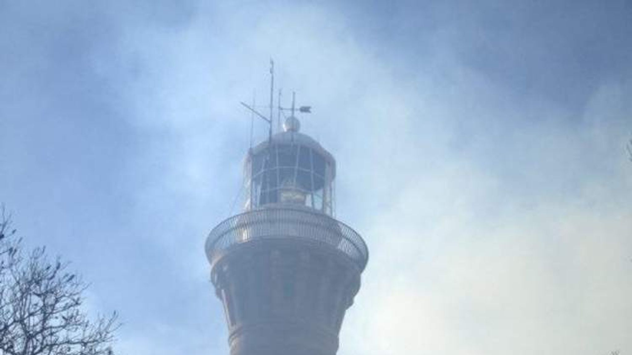 Home And Away: Lighthouse In Fire Drama | World News | Sky News