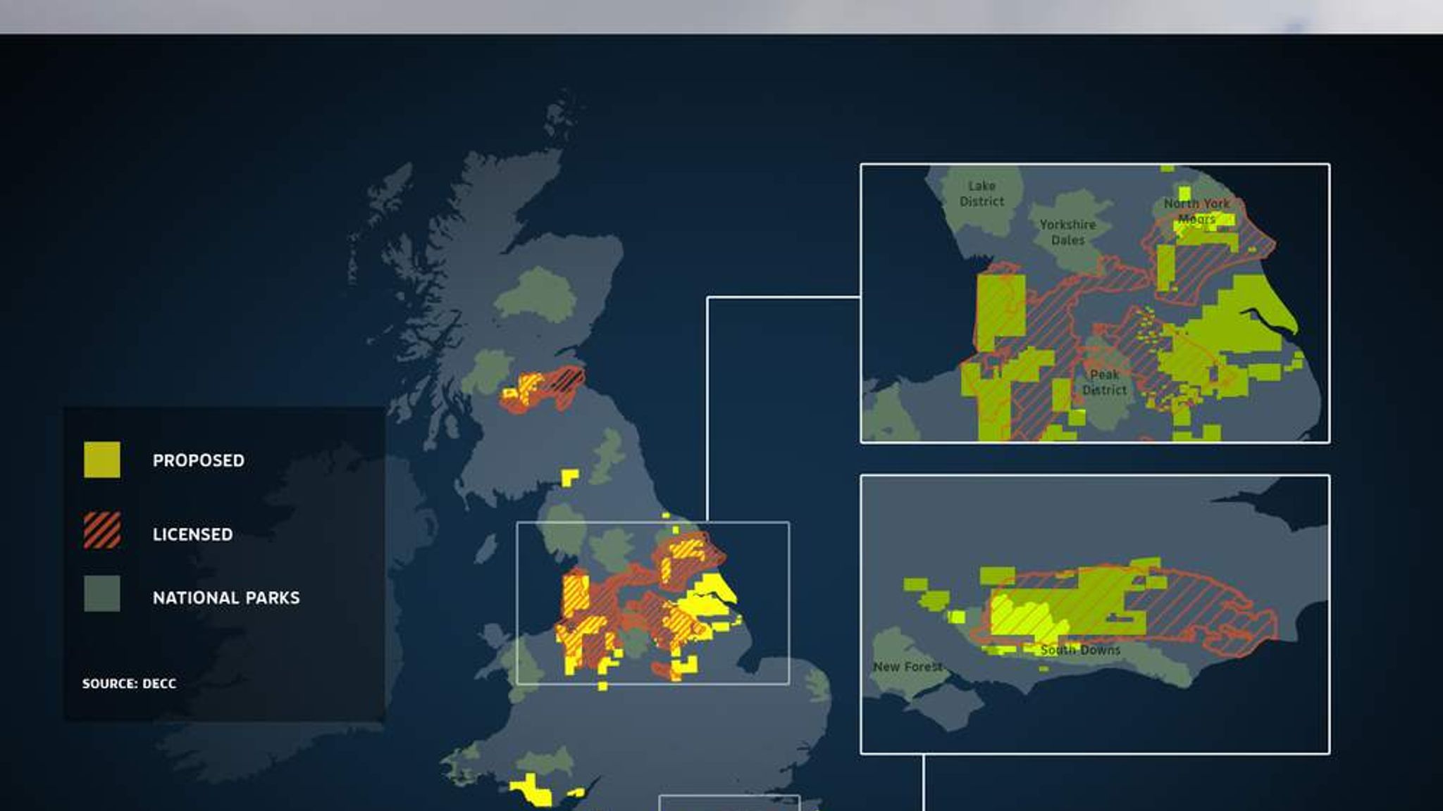 Fracking: More Protection For National Parks | UK News | Sky News