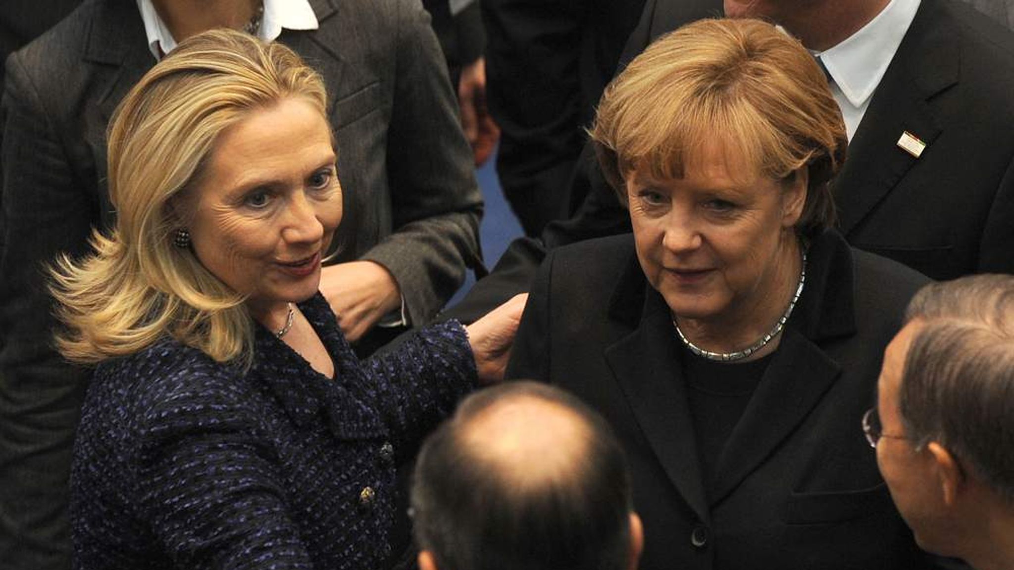 Merkel And Clinton Top Forbes Power Rankings | Money News | Sky News