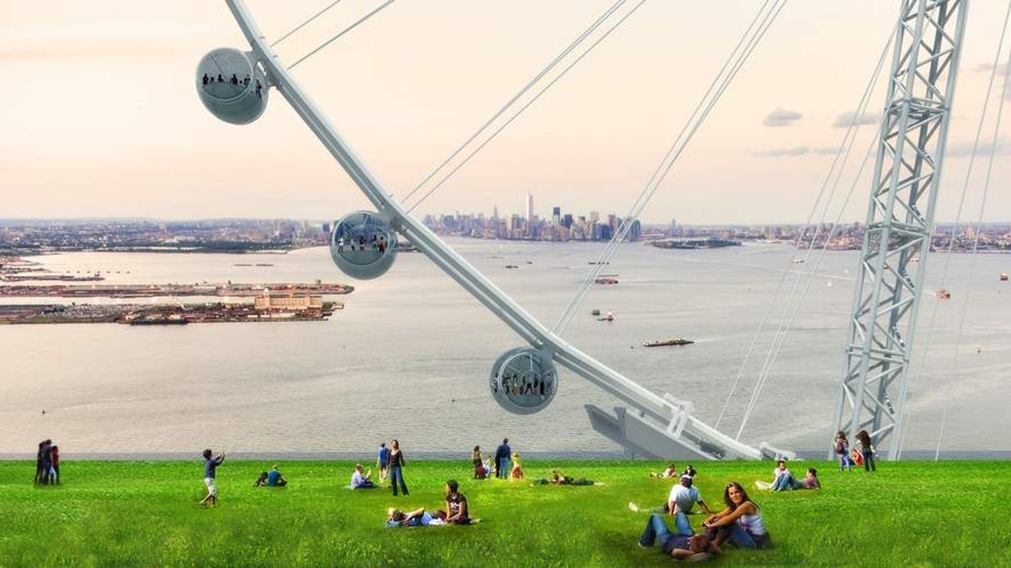 New York To Get World's Tallest Ferris Wheel | Scoop News | Sky News