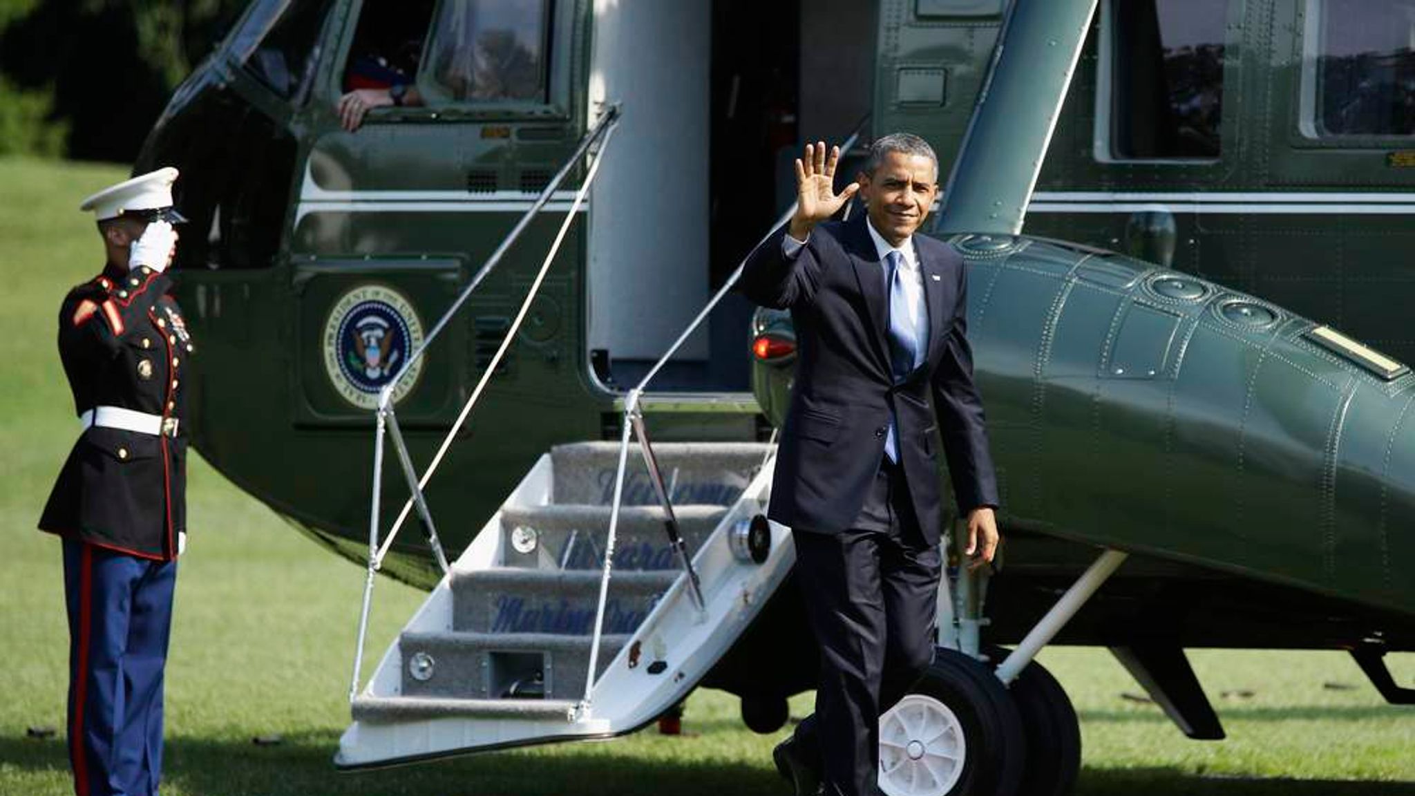Obama Takes Vacation Ahead Of Busy Schedule | US News | Sky News
