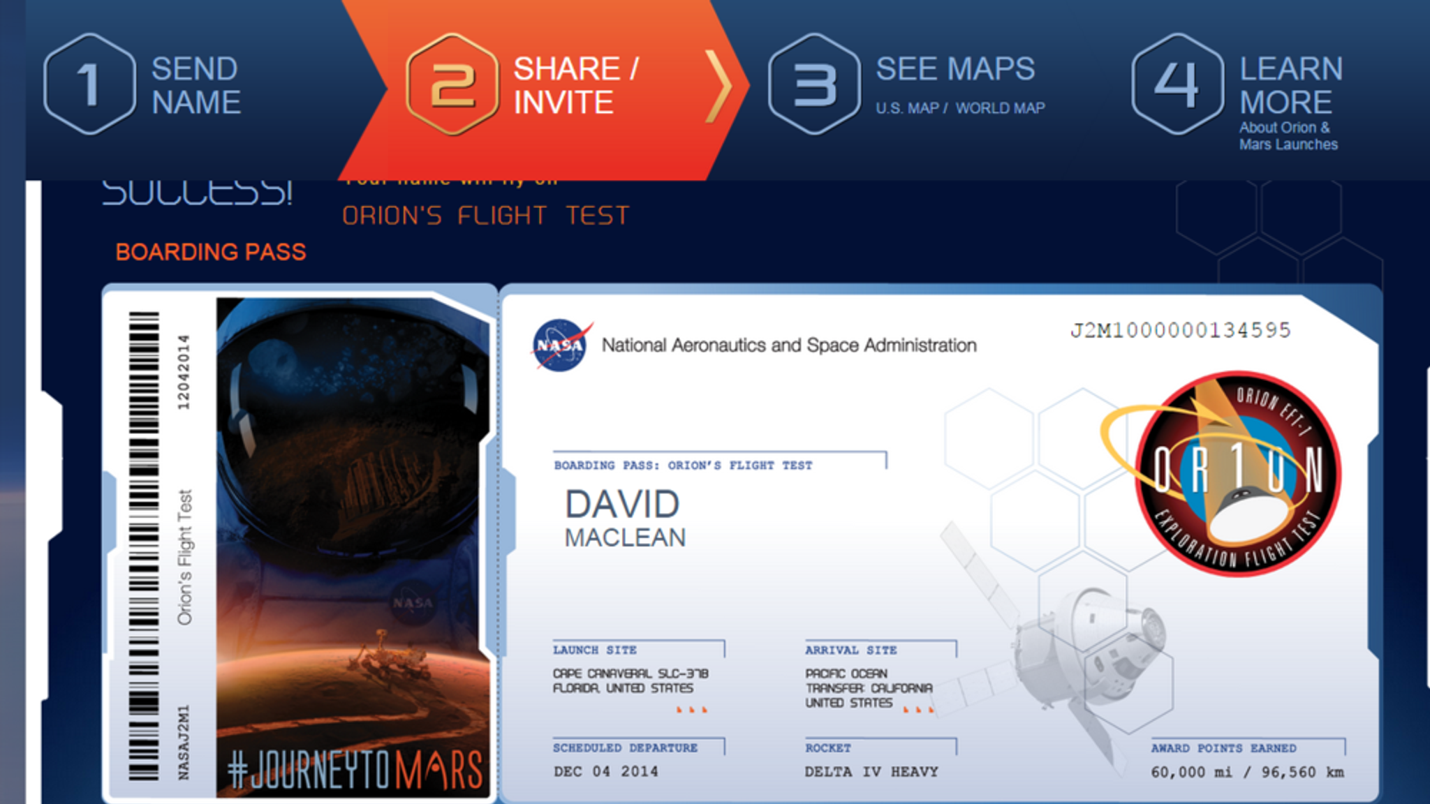 NASA Will Let You Blast Your Name To Mars | Science, Climate & Tech ...