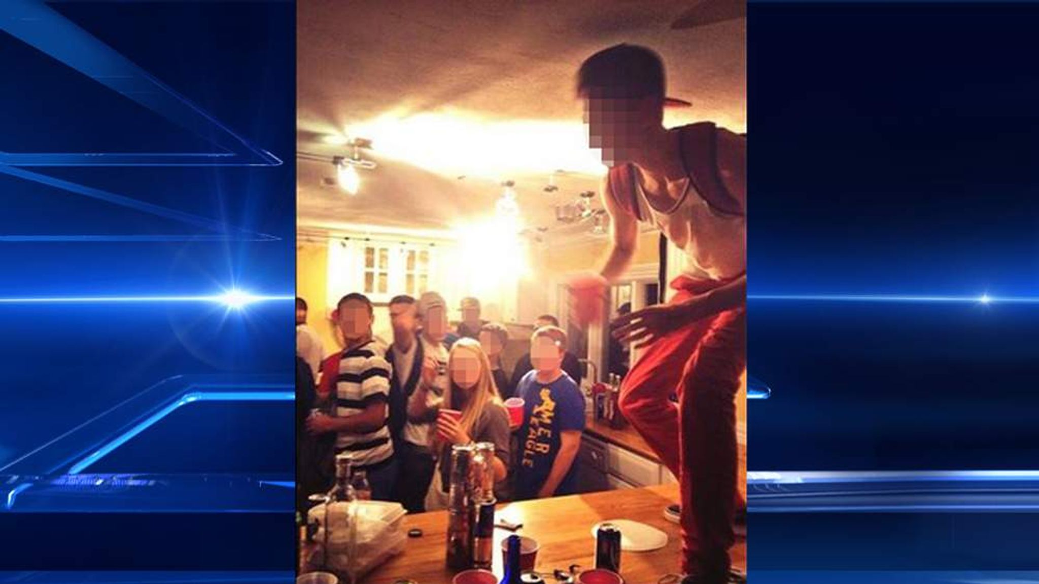 Ex-NFL Star's Home Trashed By Partying Teens | US News | Sky News