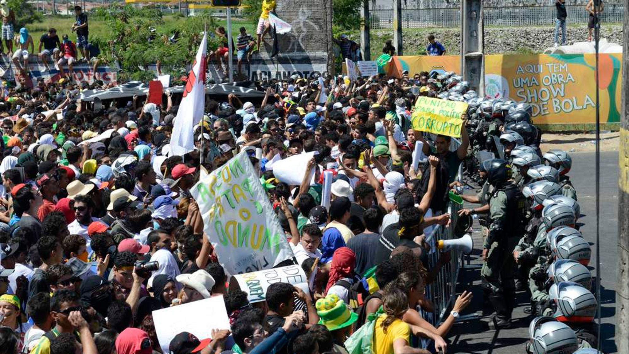 Brazil: Inequality At Heart Of Social Tension | World News | Sky News