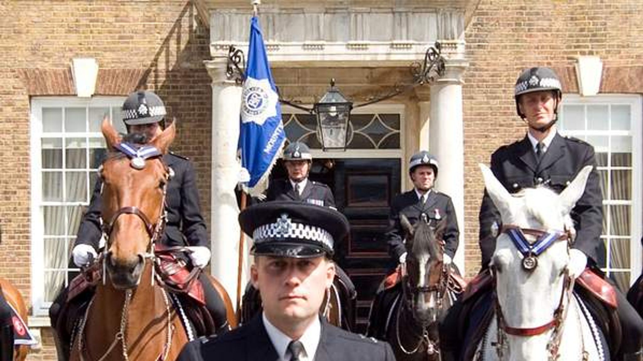 'OBEs' For Riot Hero Police Dog and Horses | UK News | Sky News