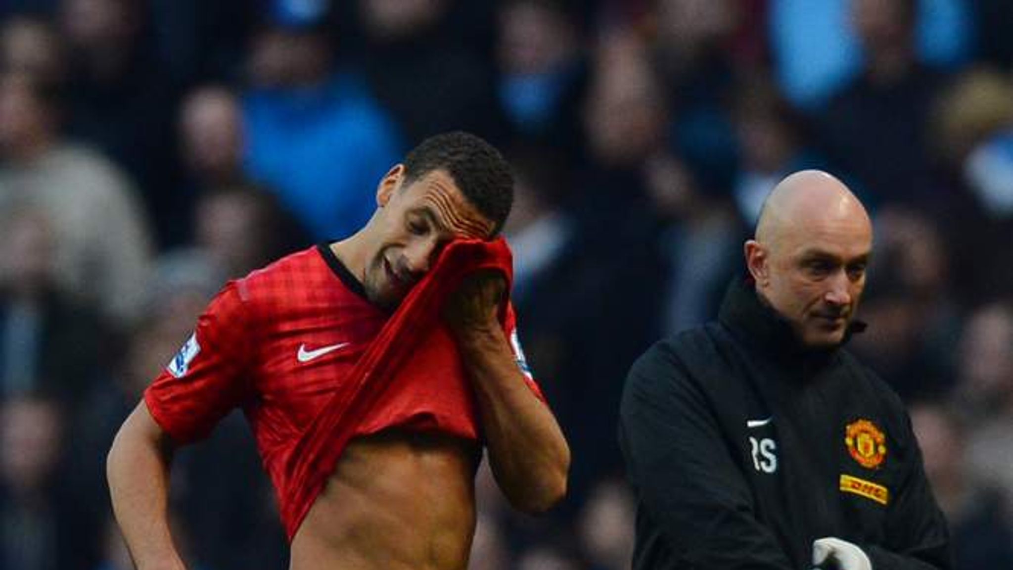 Rio Ferdinand: FA Inquiry As Star Hit By Coin | UK News | Sky News