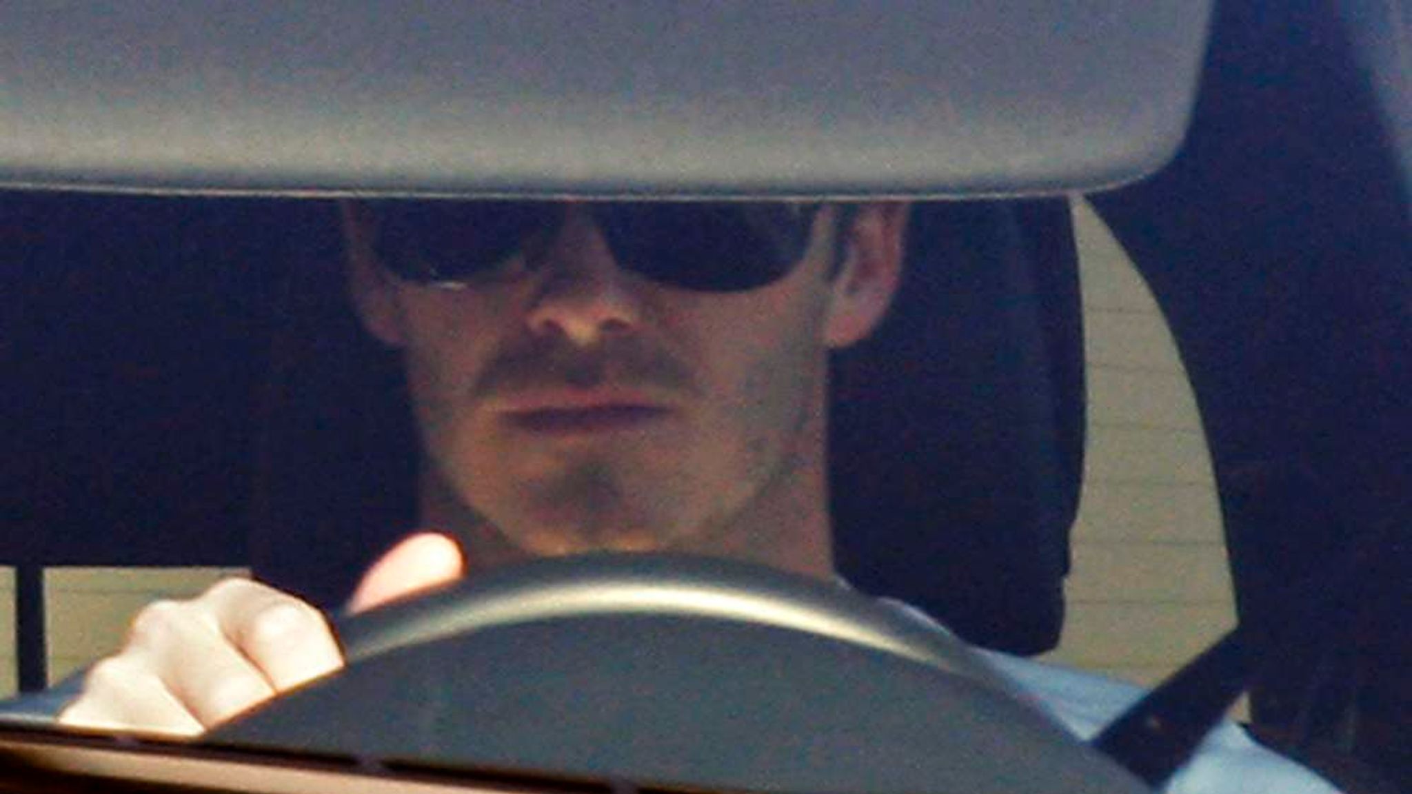 David Beckham Involved In LA Car Collision | Ents & Arts News | Sky News