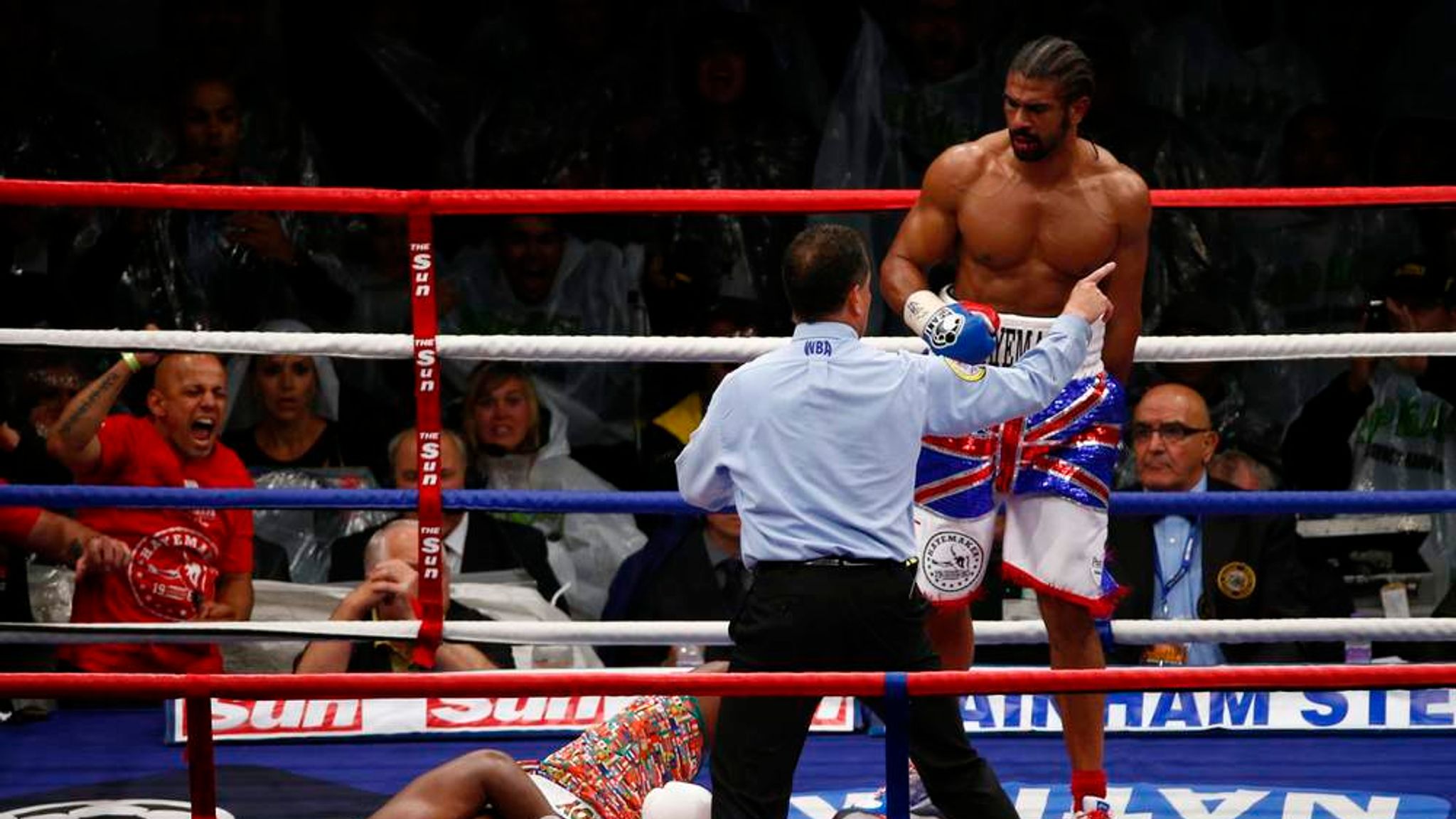 Haye Beats Chisora In Fifth-Round Knockout | UK News | Sky News