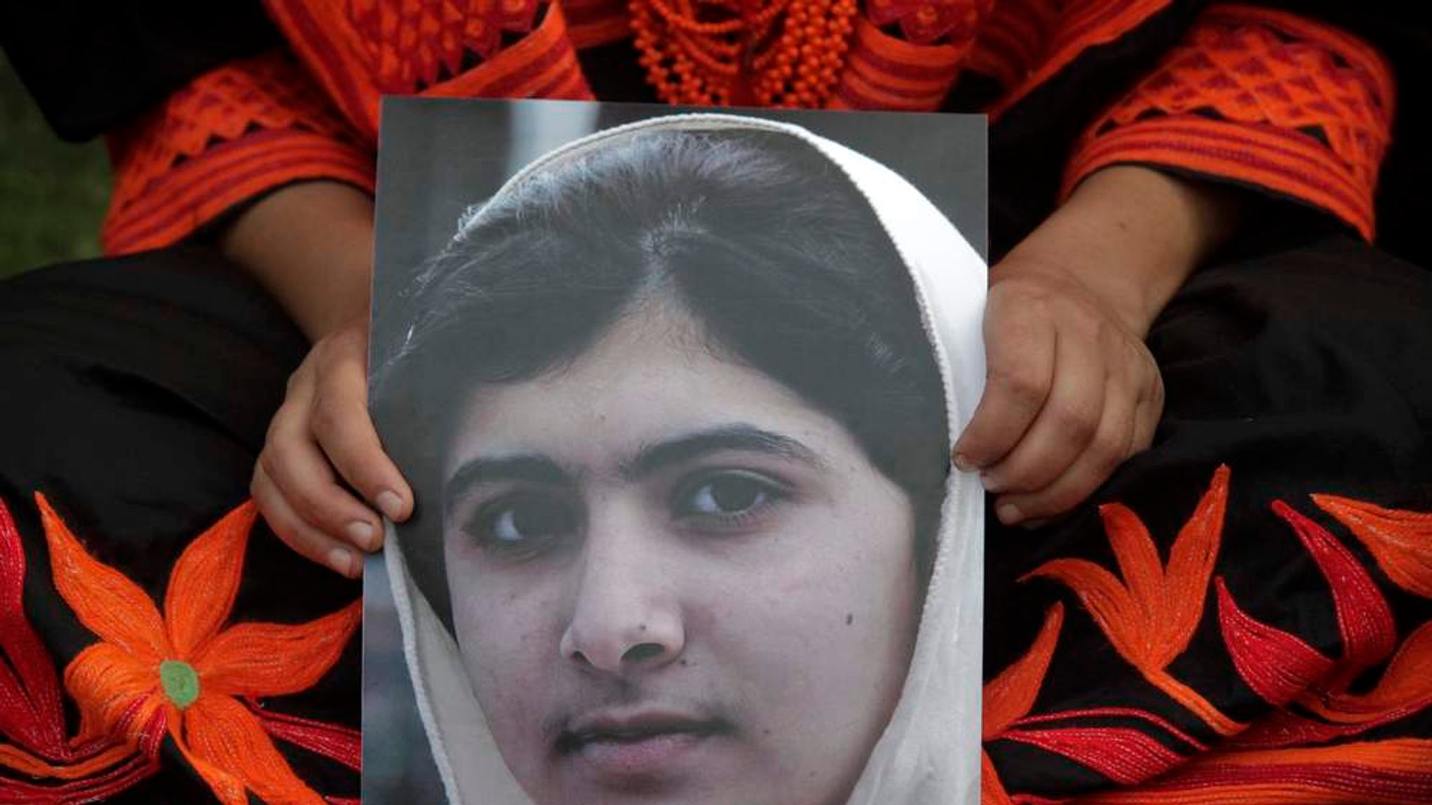 Shot Malala: Duo Stopped By Hospital Security | UK News | Sky News