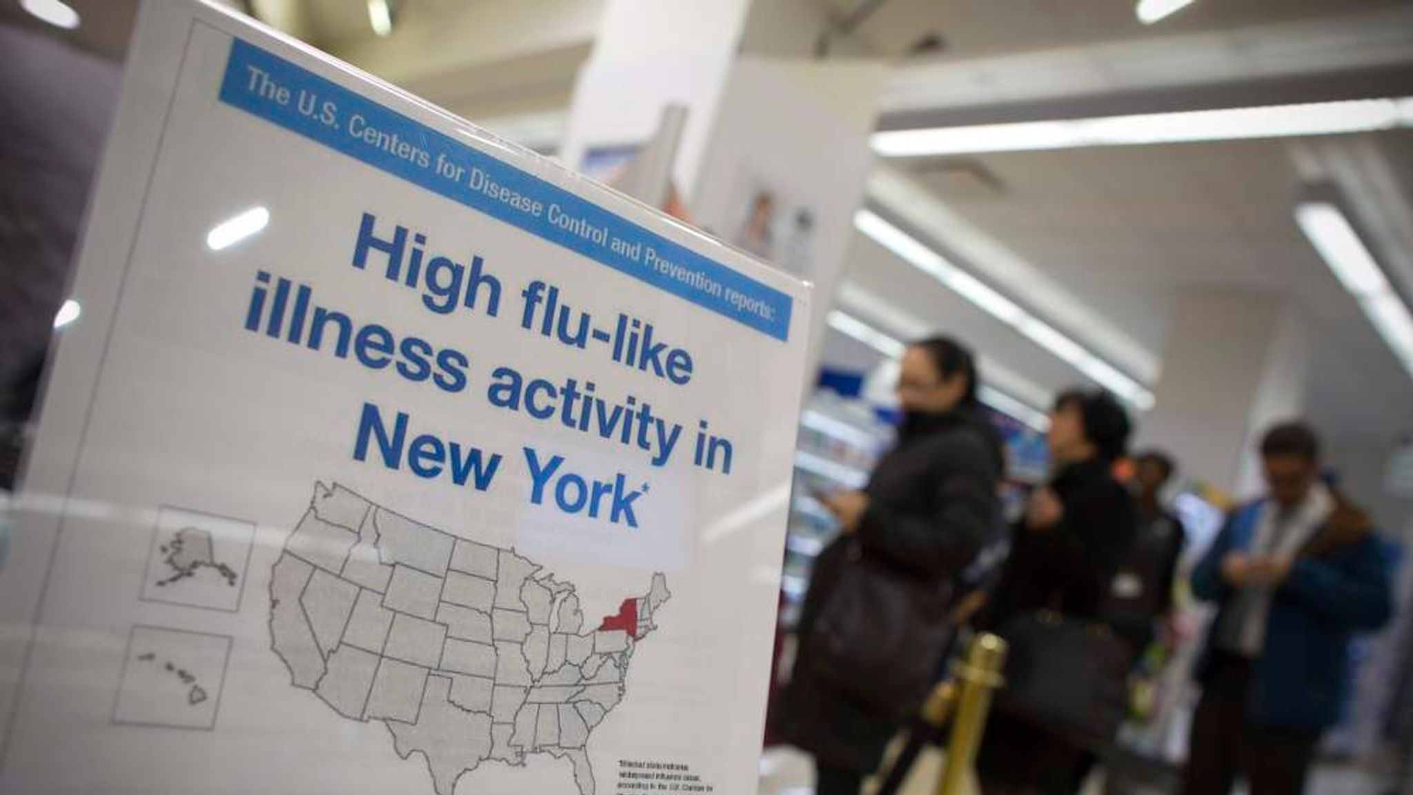 NYC Flu Outbreak Is Public Health Emergency | US News | Sky News