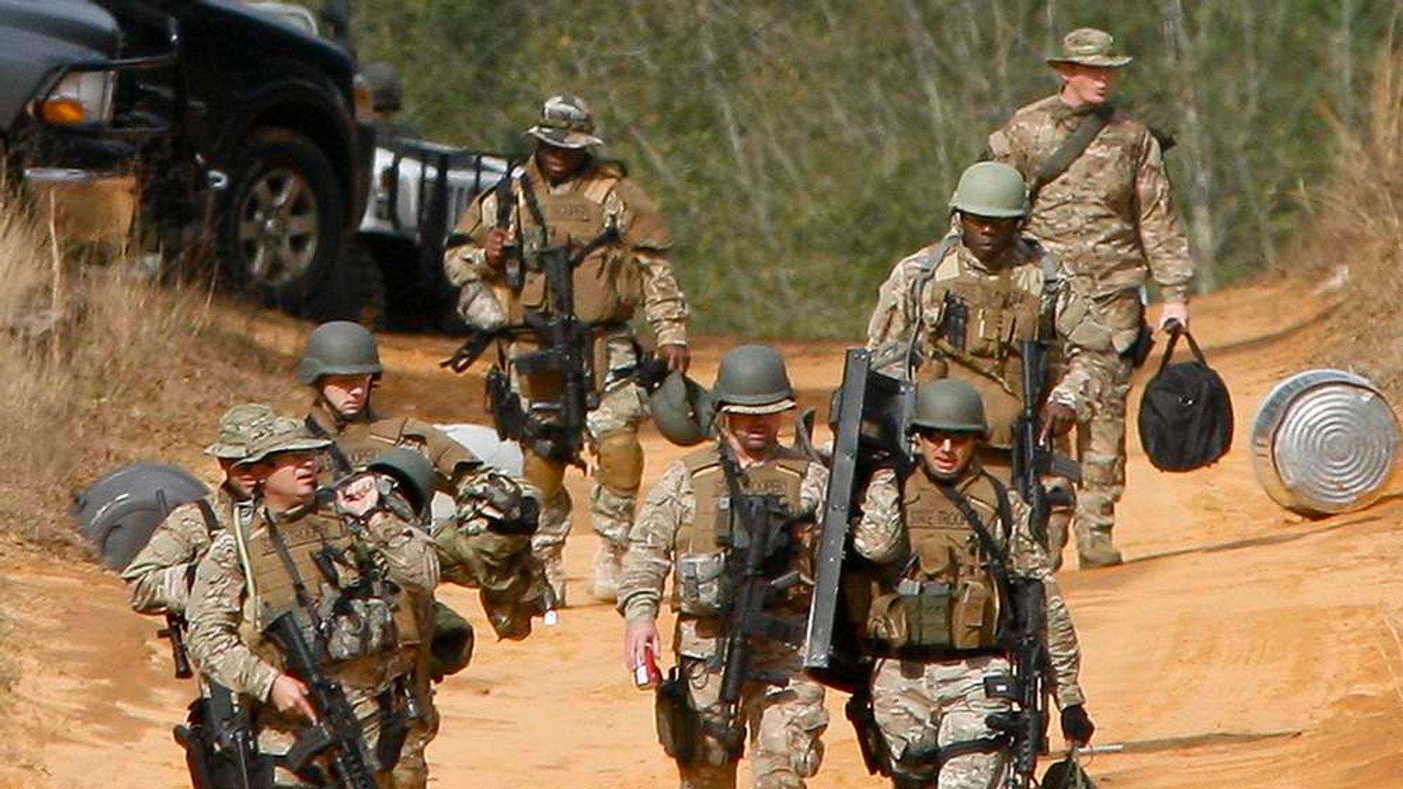 Child Hostage: Cops Ready For Long Stand-Off | US News | Sky News