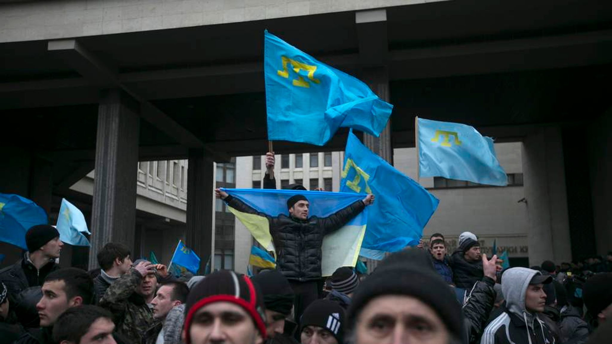 Crimea Vote Fuels Fear Of Discrimination | World News | Sky News
