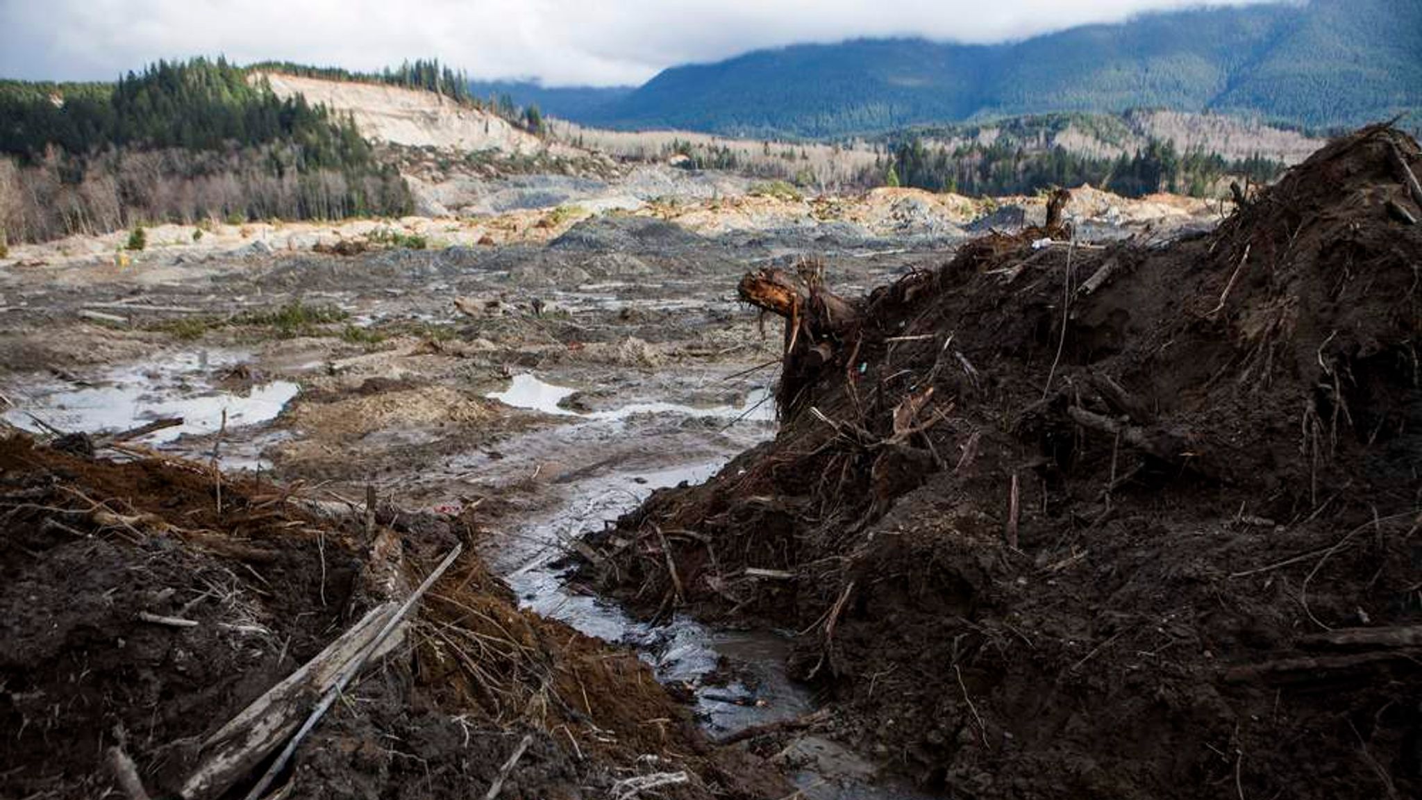 More Mudslide Victims Found As Waters Recede | US News | Sky News