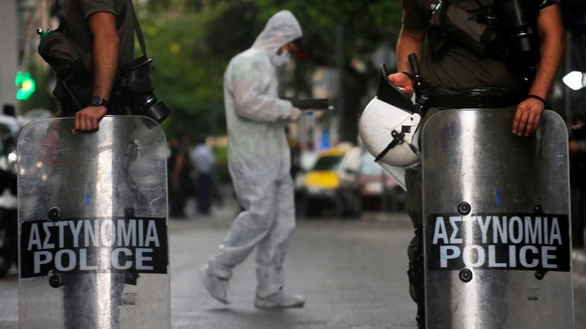 Tourists Hurt As 'Most Wanted' Greek Arrested | World News | Sky News